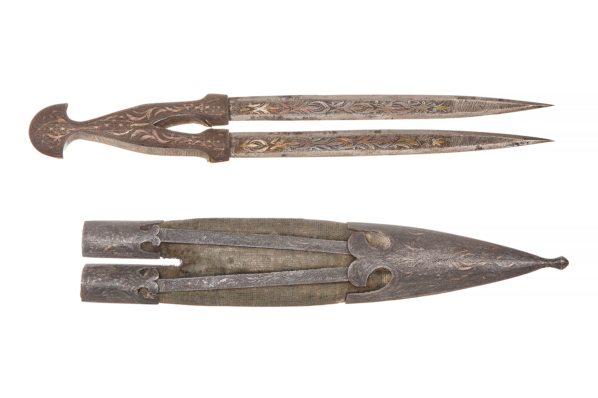 2 Bladed Dagger | Witherell's Auction House