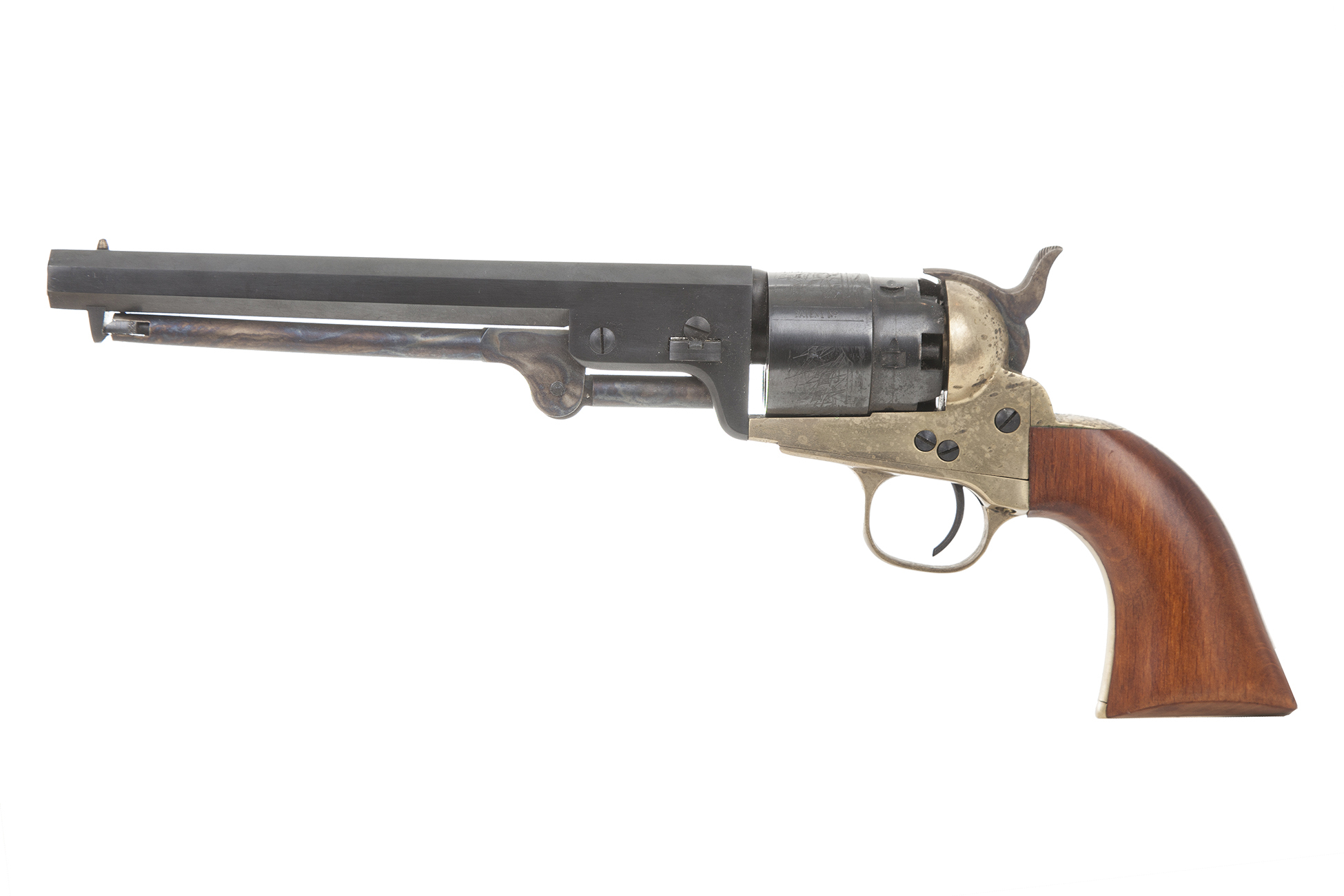 Repro. Colt Navy .44 Brass Frame | Witherell's Auction House