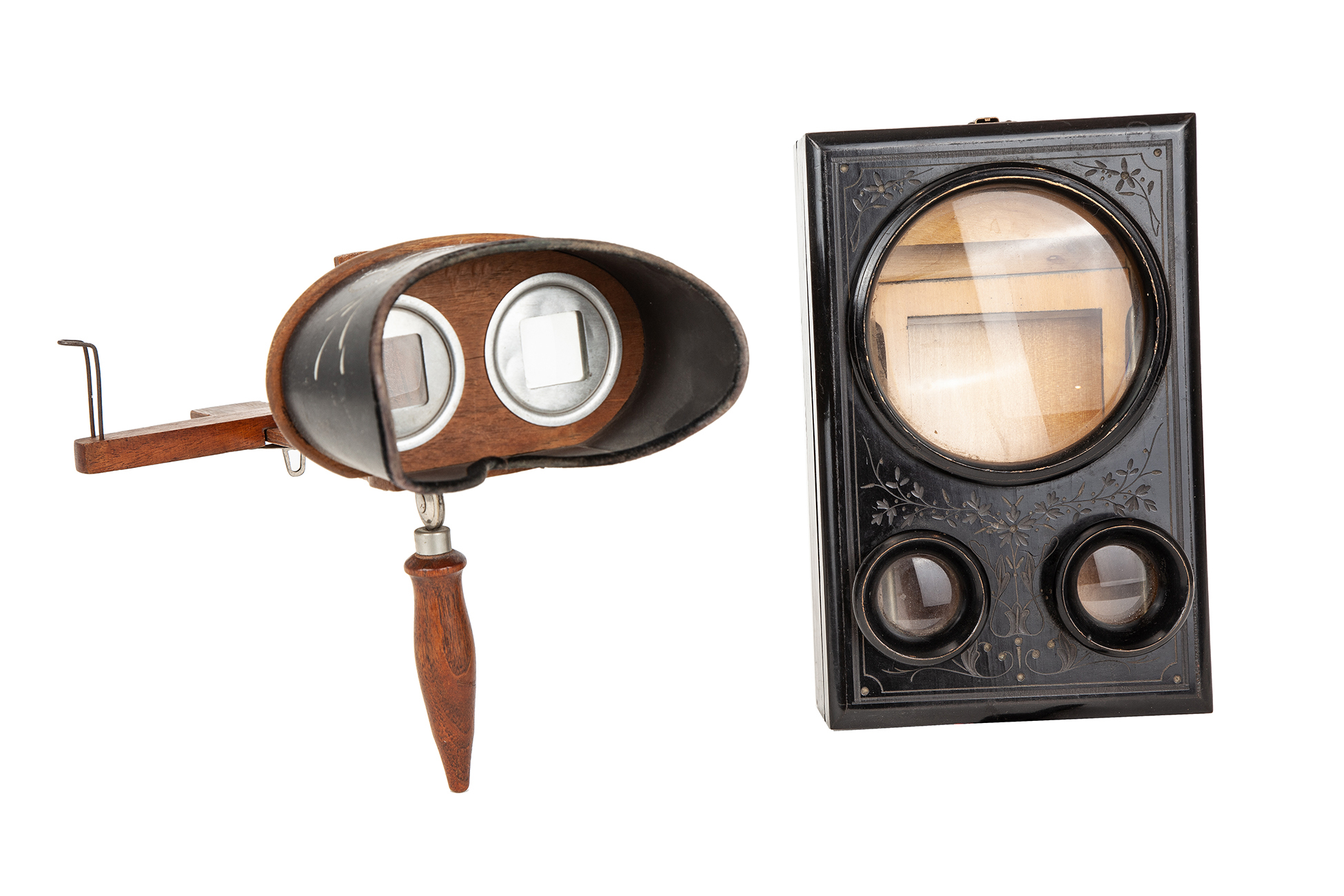 Two Stereoscopic Viewers | Witherell's Auction House