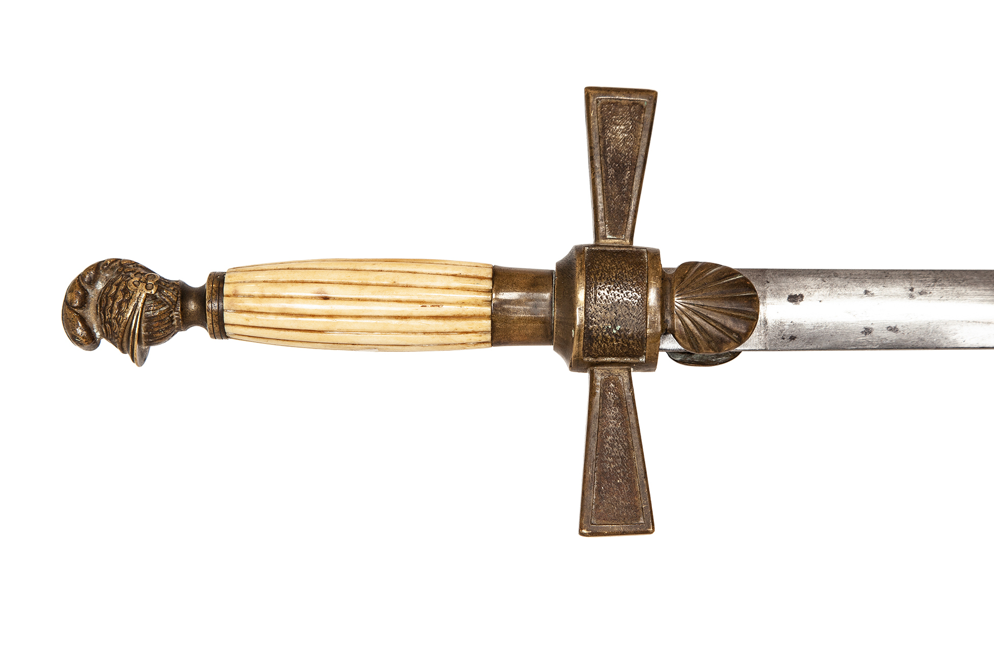 US Militia NCO Sword with Cockle shell Langets | Witherell's Auction House