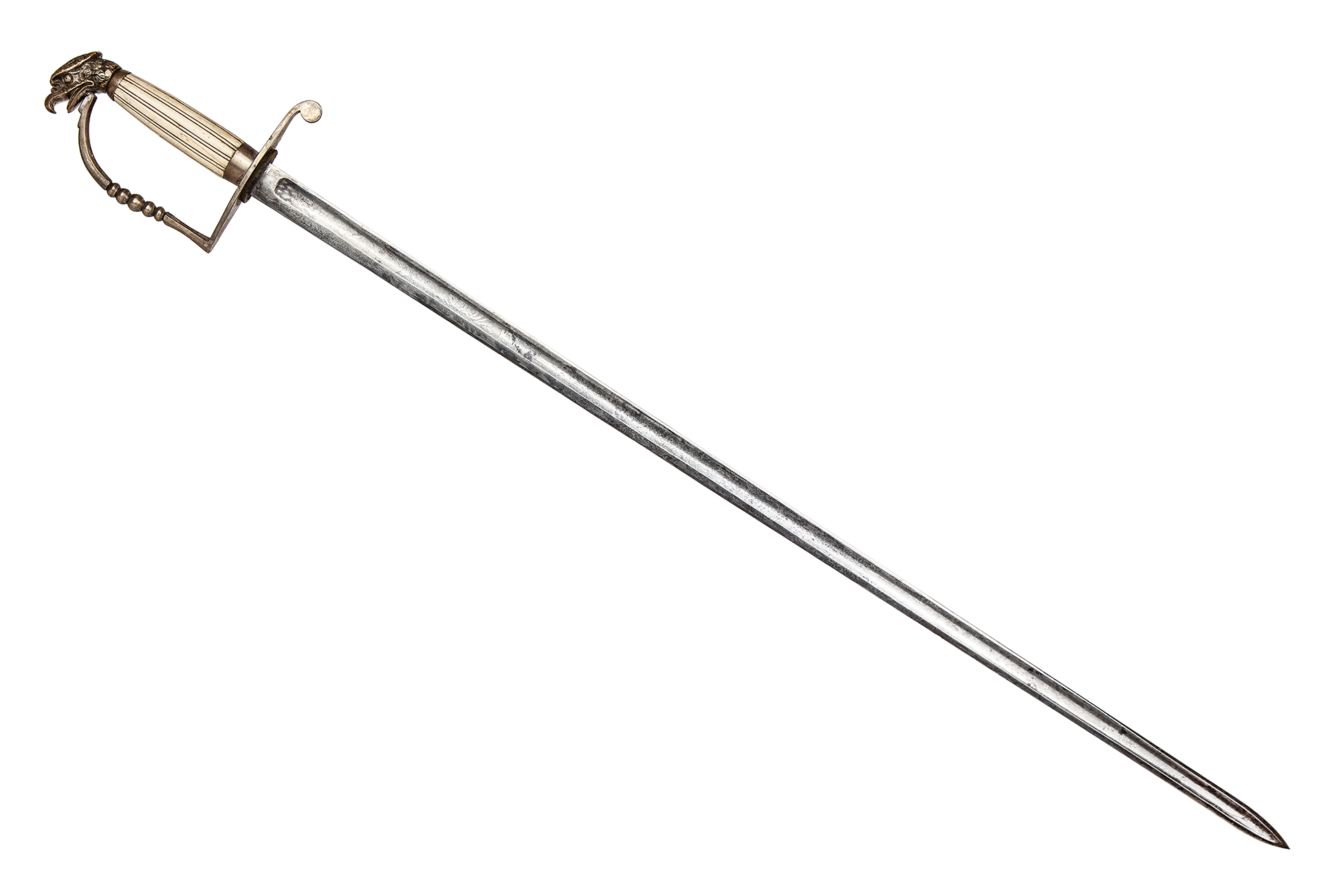US Eagle Head Spadroon Sword with 5 Ball Hilt | Witherell's Auction House