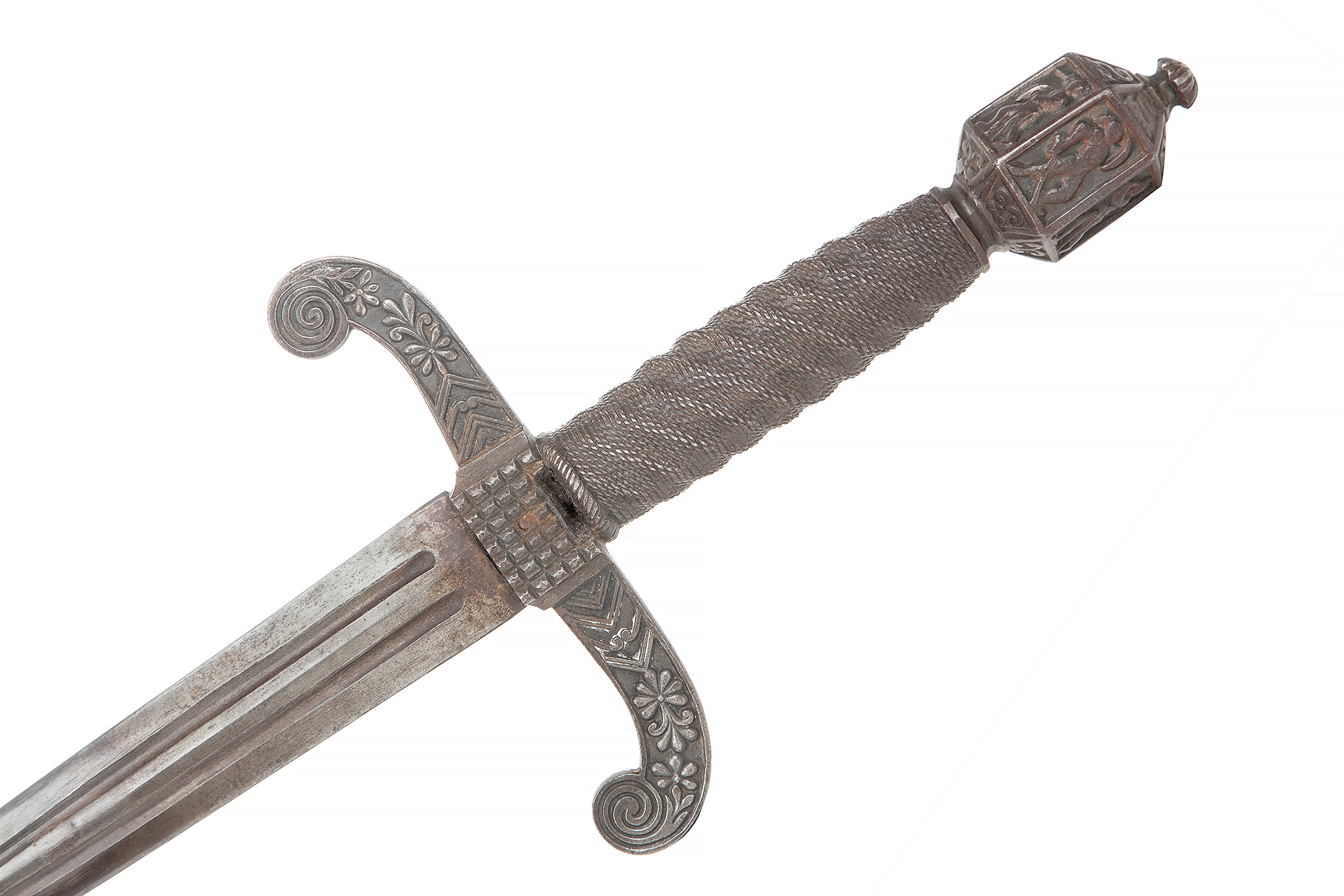 Large Medieval Style Victorian Dagger | Witherell's Auction House