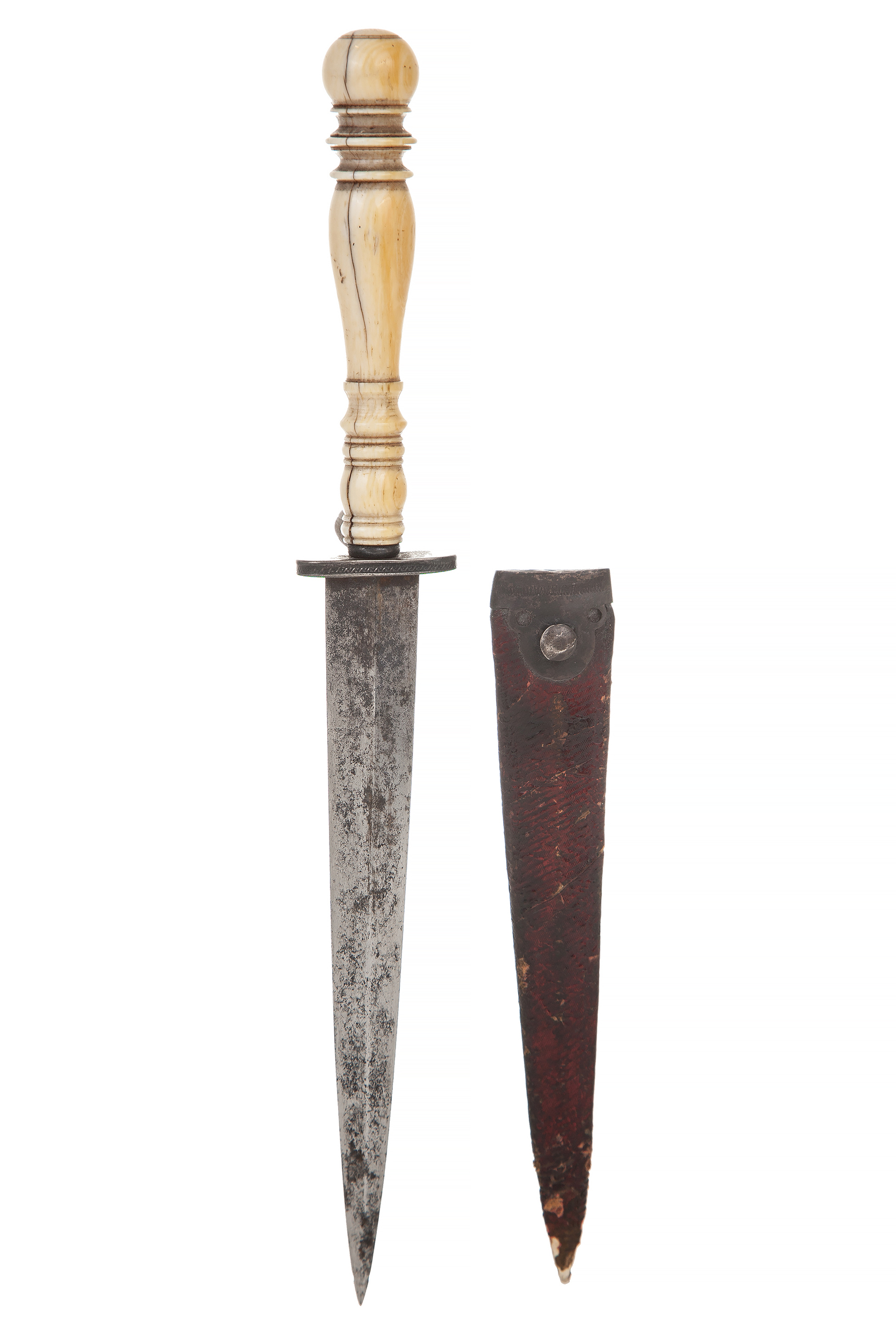 British or American Silver Mounted Naval Dirk and Sheath | Witherell's ...