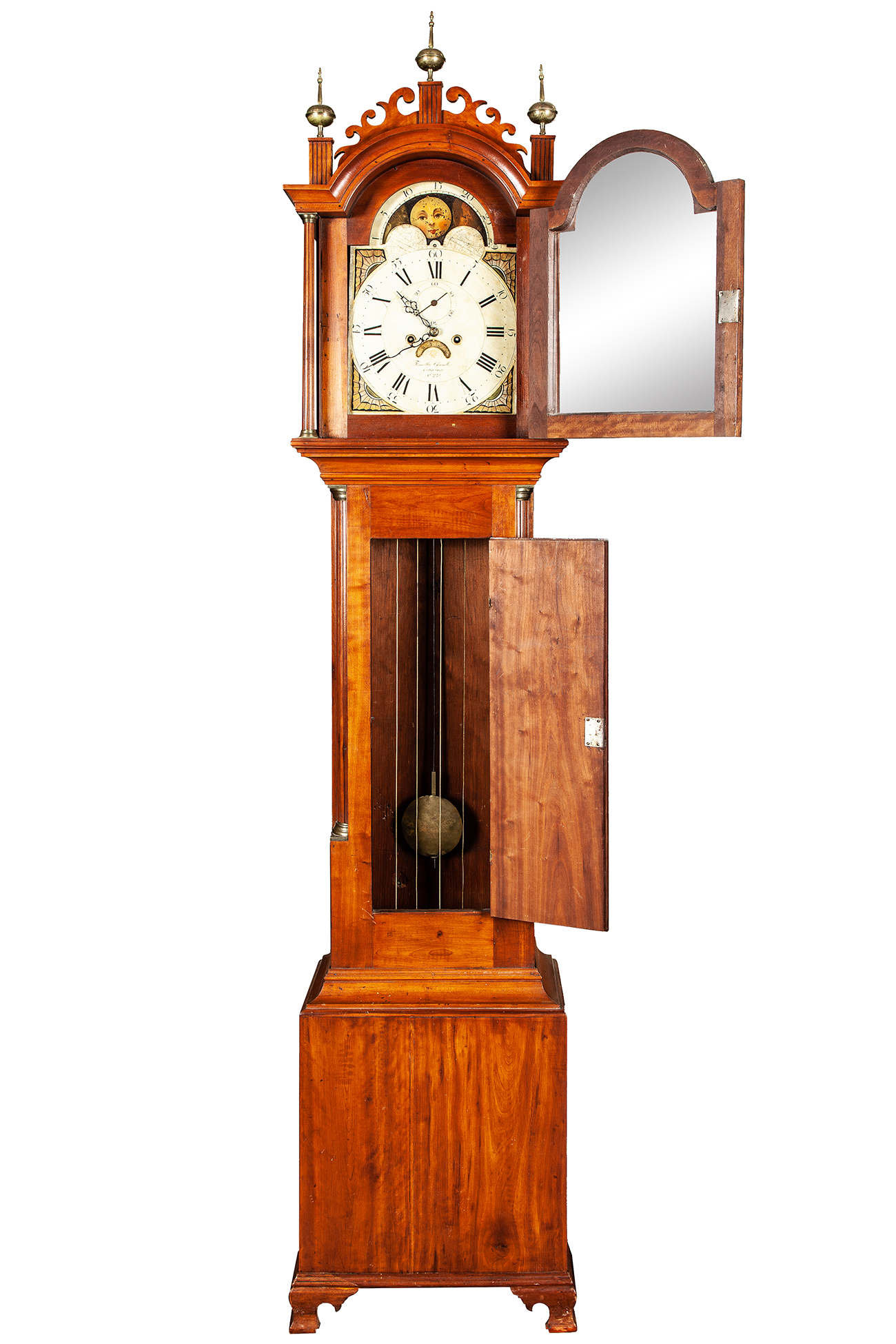 Timothy Chandler Tall Case Clock | Witherell's Auction House