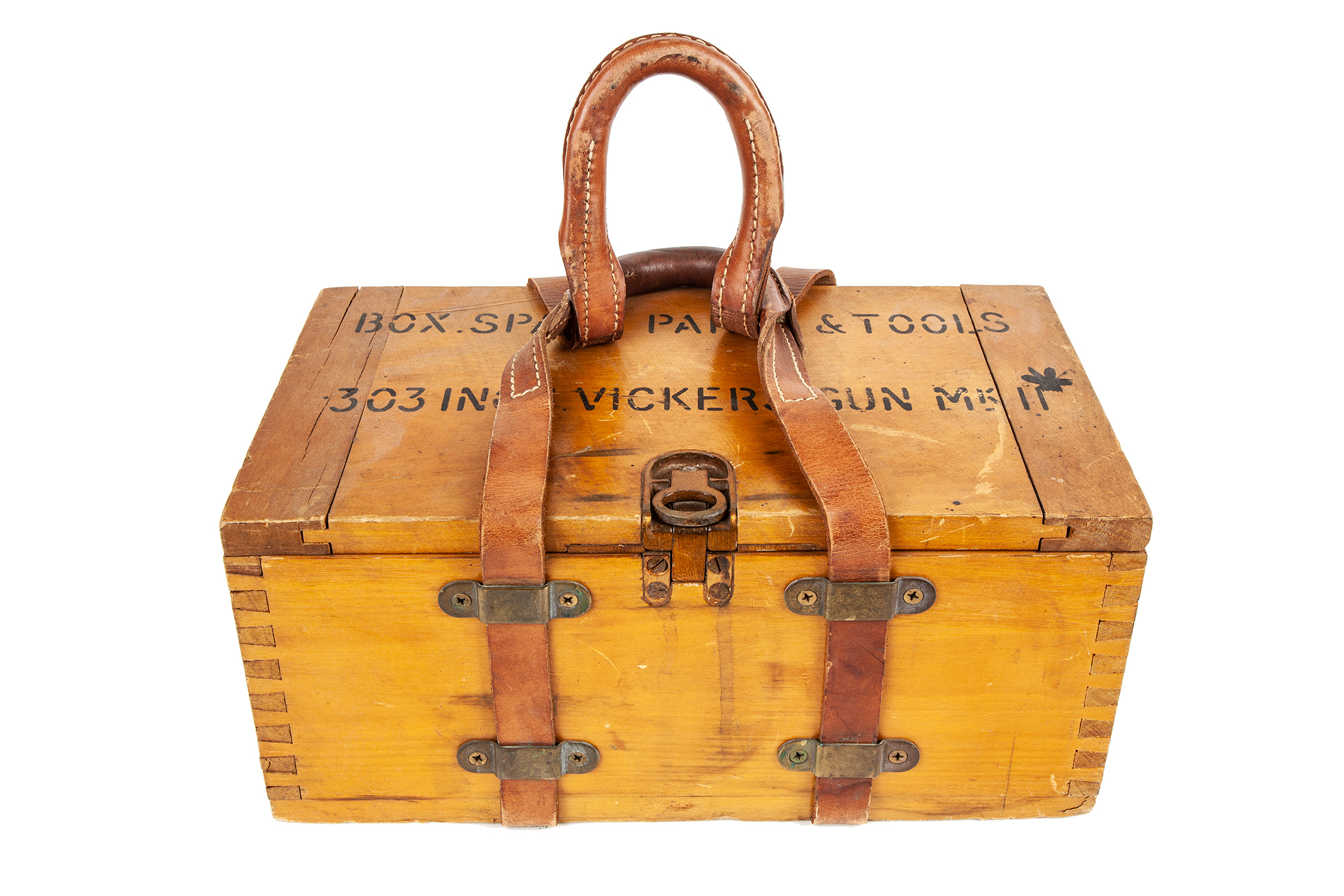 British Vickers Machine Gun Mark II Parts & Tool Box Only | Witherell's ...