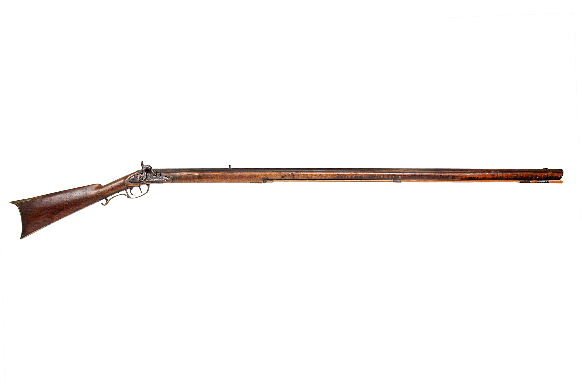 Tennessee Long Rifle w/ Original Pouch & Horn | Witherell's Auction House