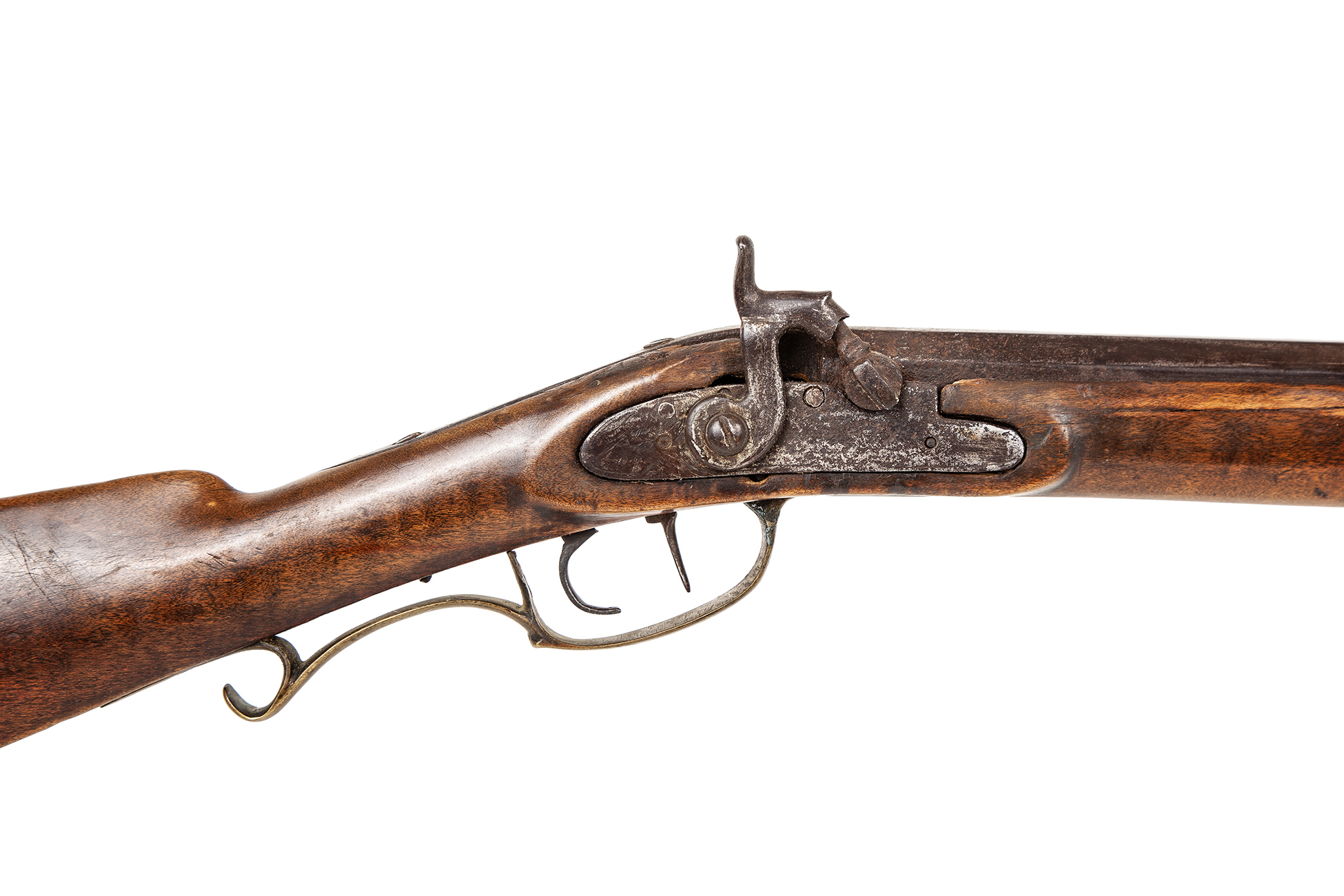 Tennessee Long Rifle w/ Original Pouch & Horn | Witherell's Auction House