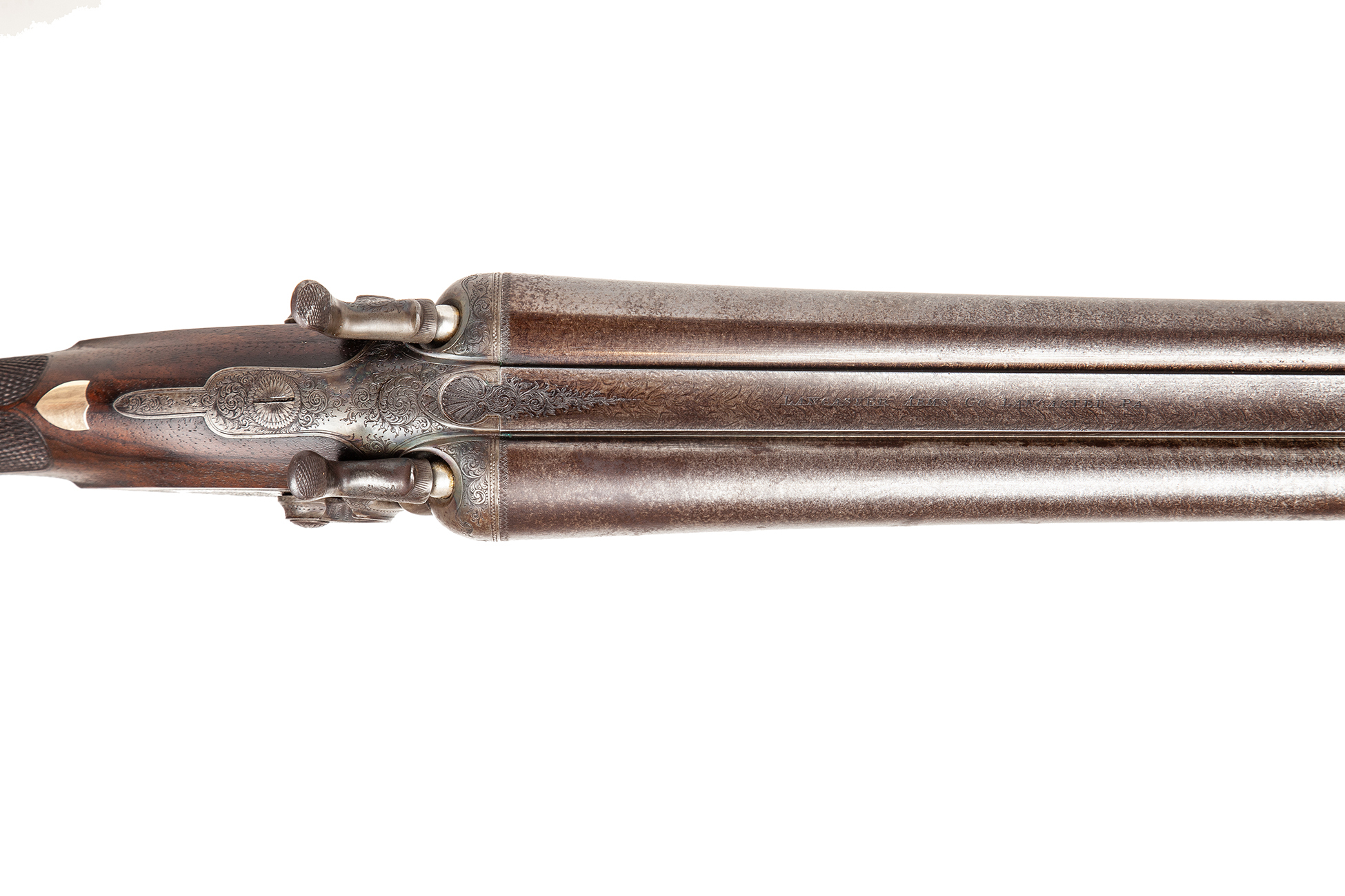 Lancaster Arms Co. 10 Gauge Double Barreled Shotgun | Witherell's ...