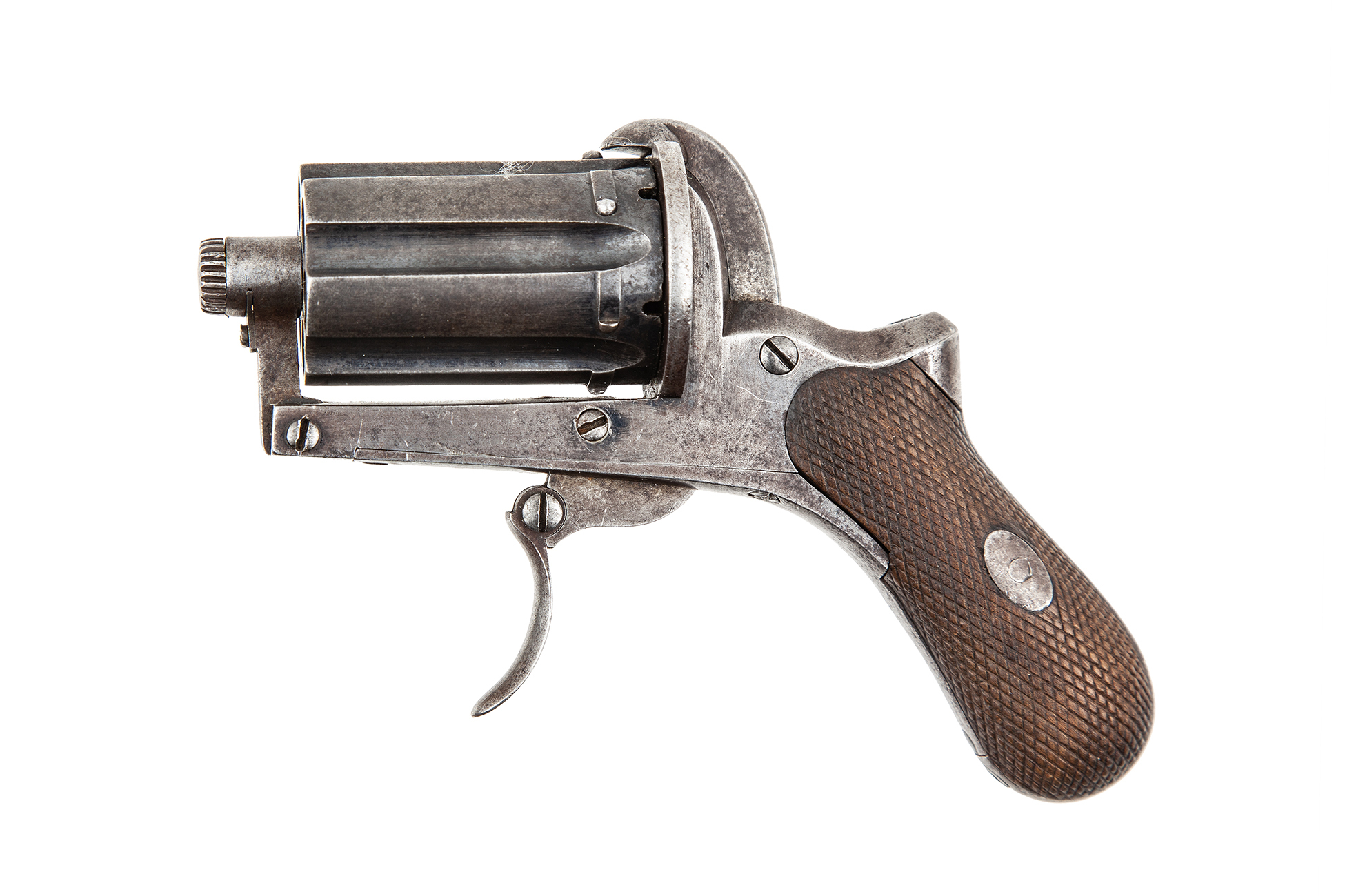 Francotte Liege Pinfire Hide-Out Revolver | Witherell's Auction House