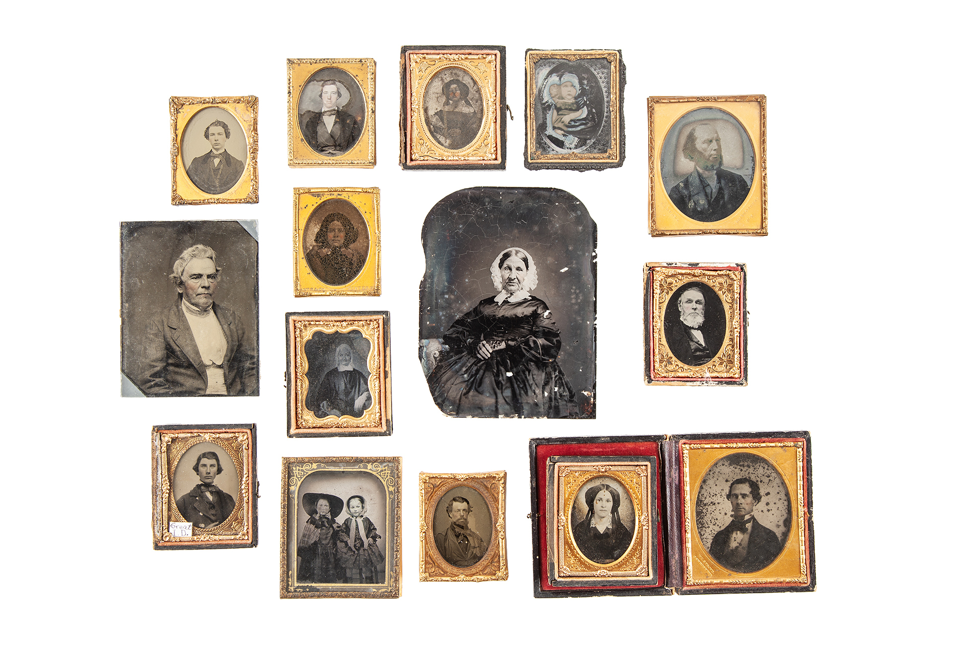15 Ambrotype Portraits | Witherell's Auction House