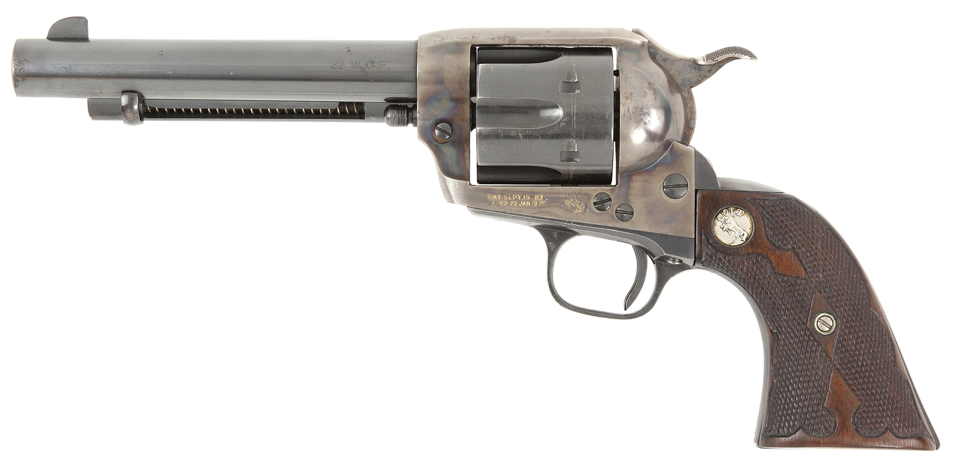 Tom Mix's Colt Single Action Army Revolver | Witherell's Auction House