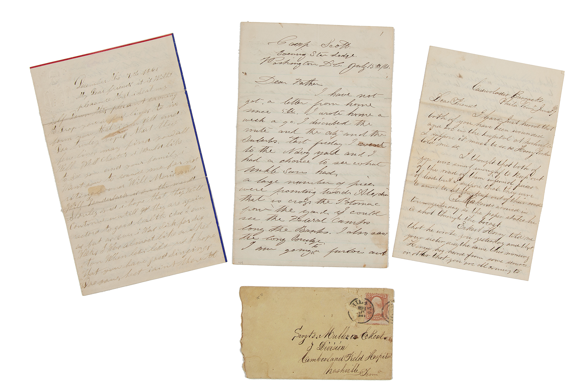 Civil War Era Letters and Military Documents | Witherell's Auction House