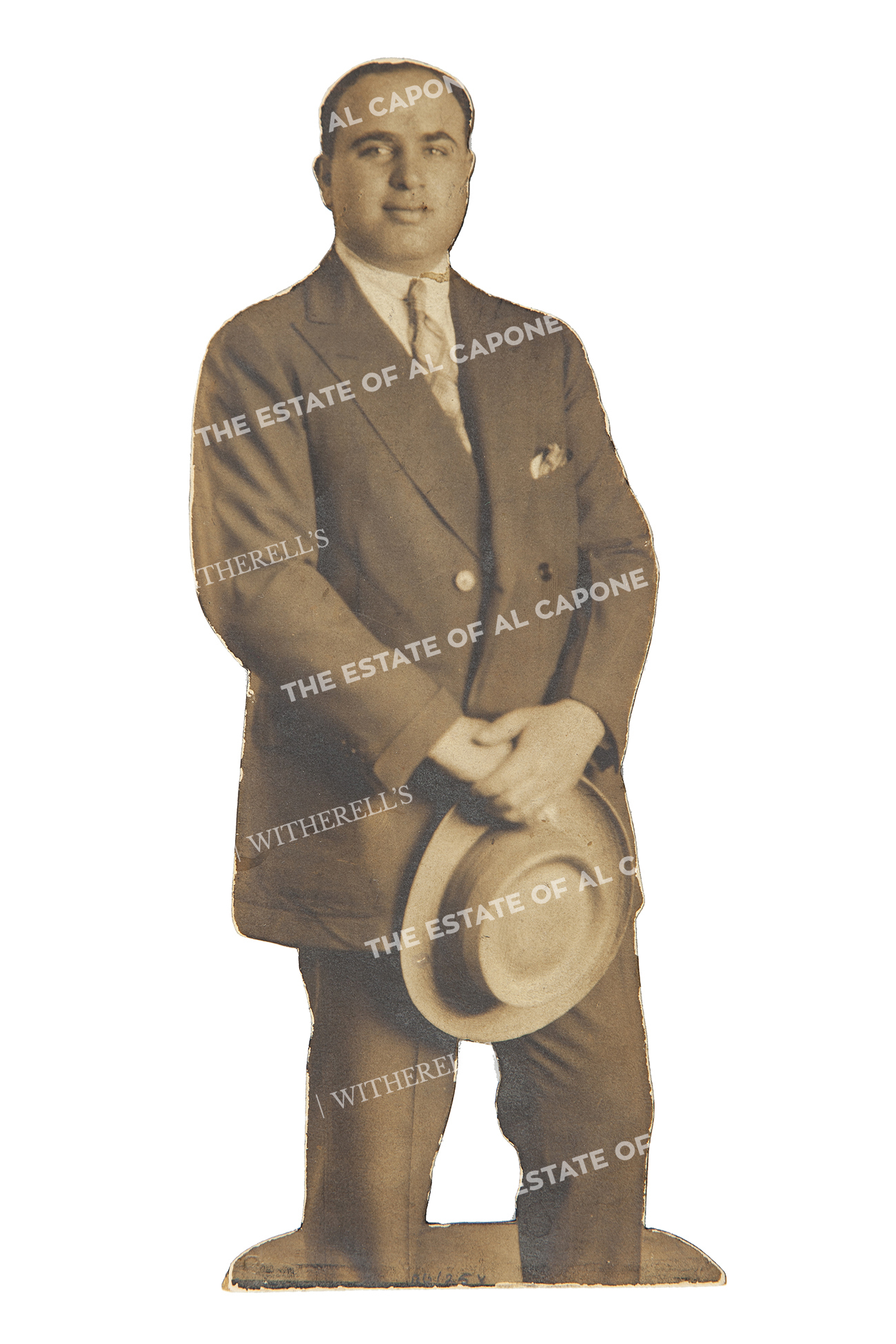 Vintage Silver Print Photograph of Al Capone | Witherell's Auction House