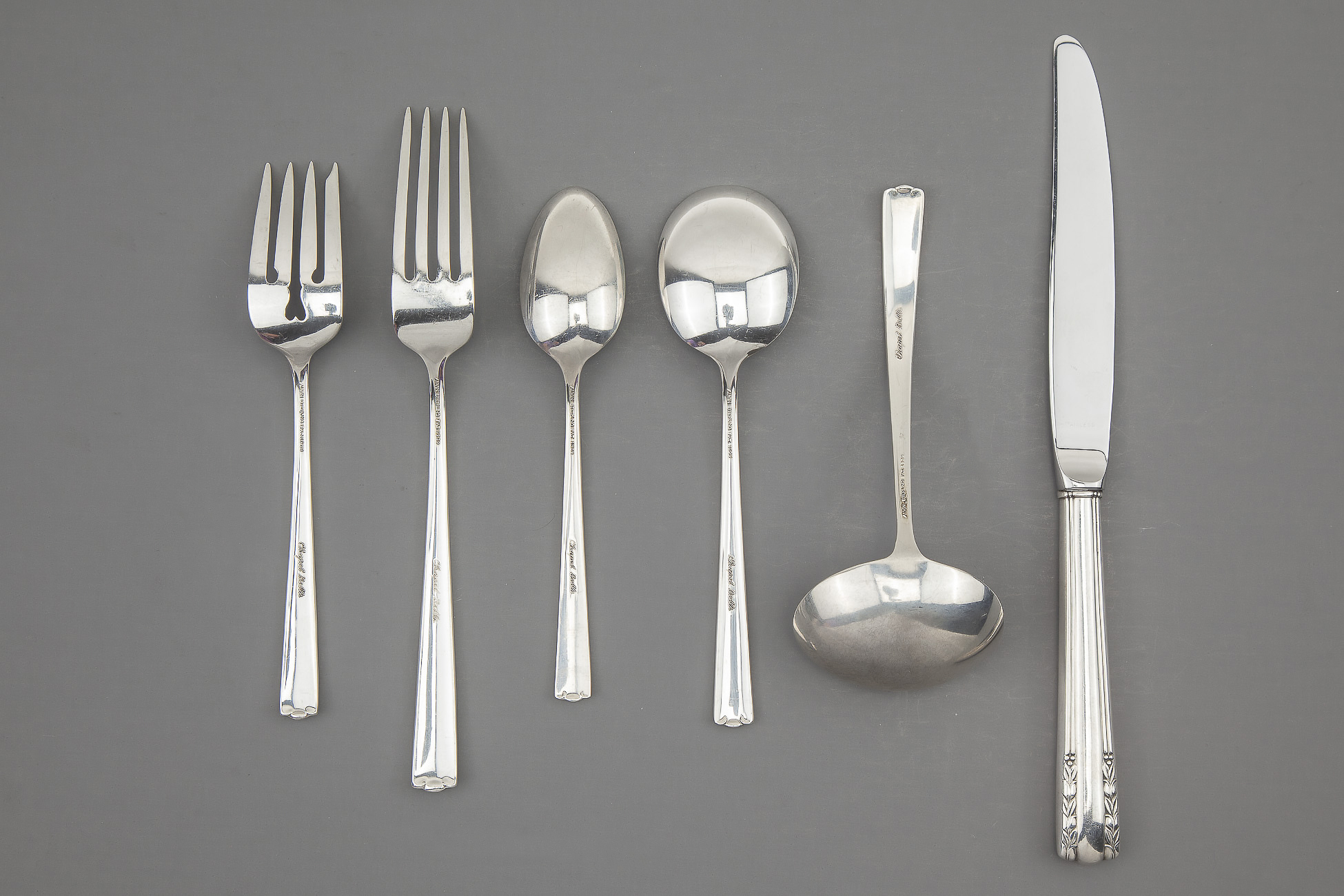 Alvin Sterling Flatware, Chapel Bells Pattern | Witherell's Auction House