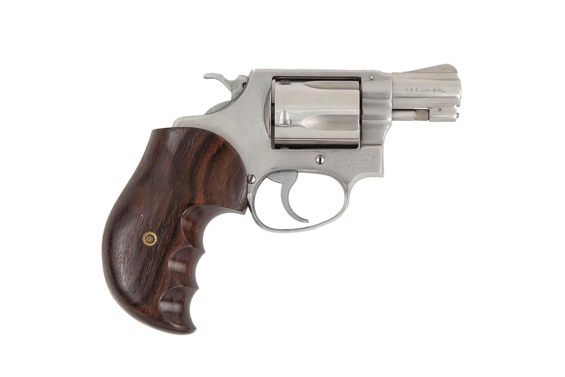 Smith & Wesson Chief’s Special Stainless Steel Revolver in Box ...