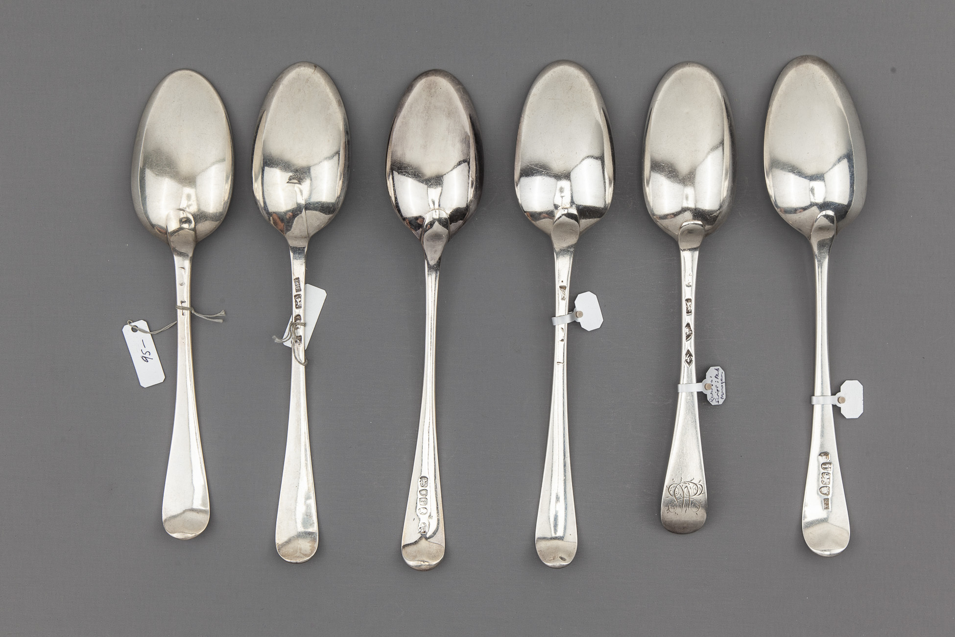 Assorted British Sterling Serving Spoons | Witherell's Auction House