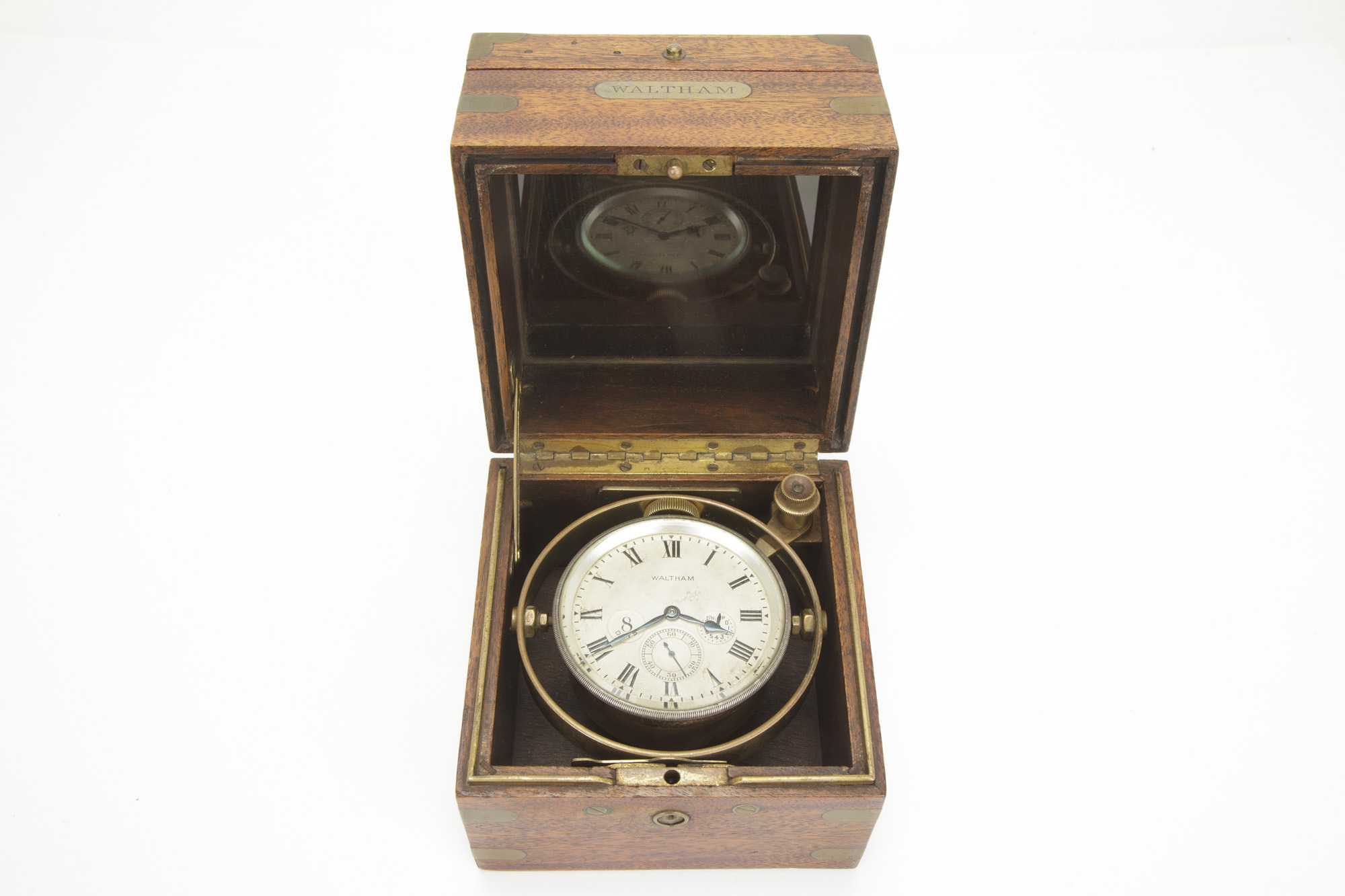 Waltham Model 1910 8 Day Ships Chronometer | Witherell's Auction House