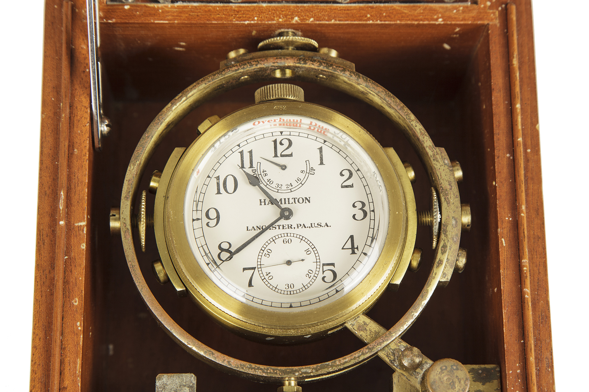 WWII U.S. Navy Hamilton Chronometer | Witherell's Auction House