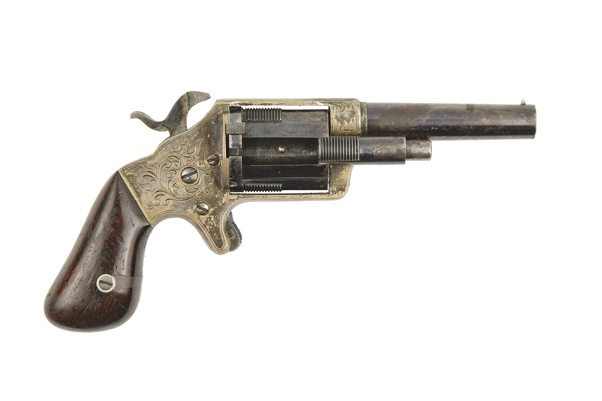 Slocum Brooklyn Sliding Chamber Revolver | Witherell's Auction House