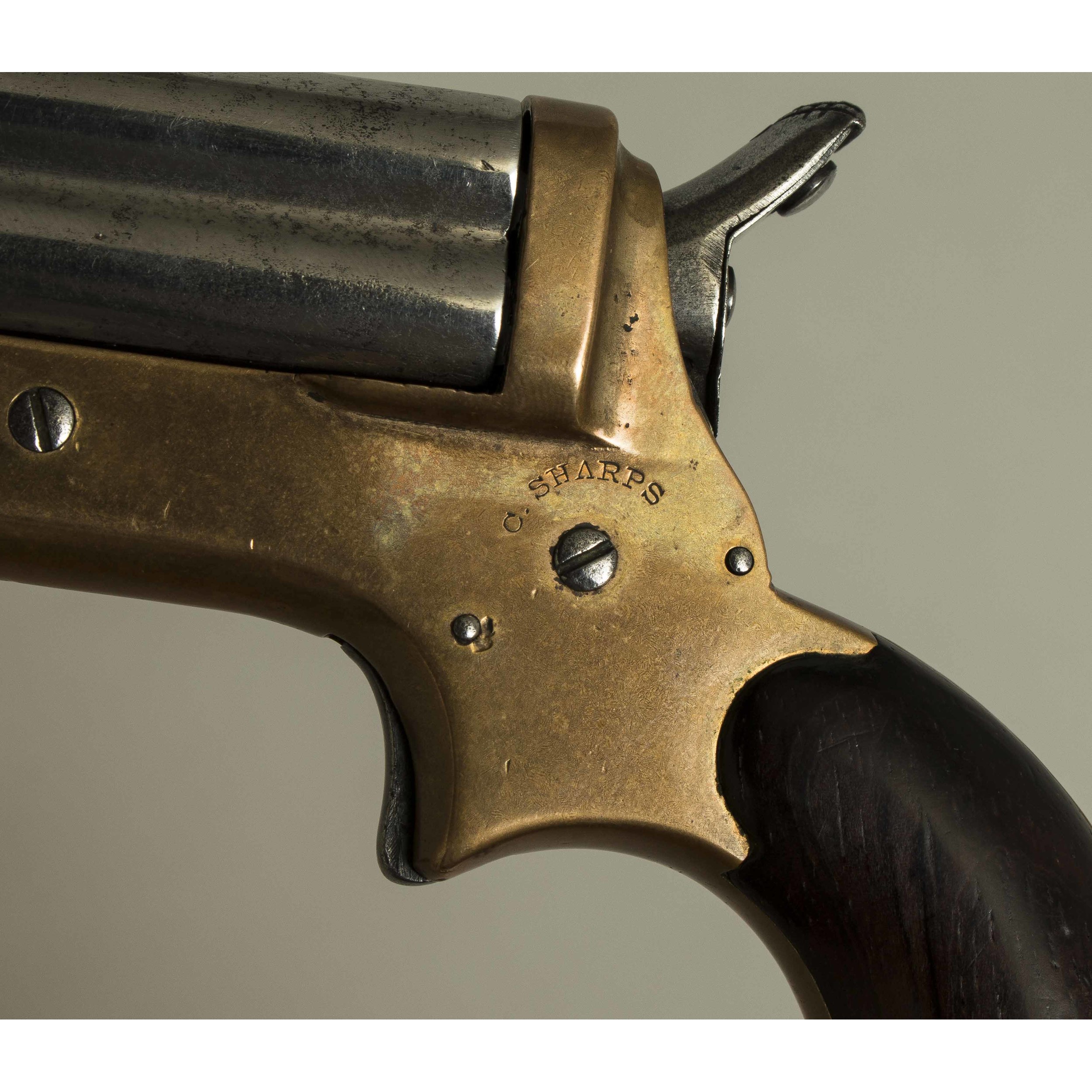 Antique Sharps Four Barrel Pepper Box Pistol | Witherell's Auction House