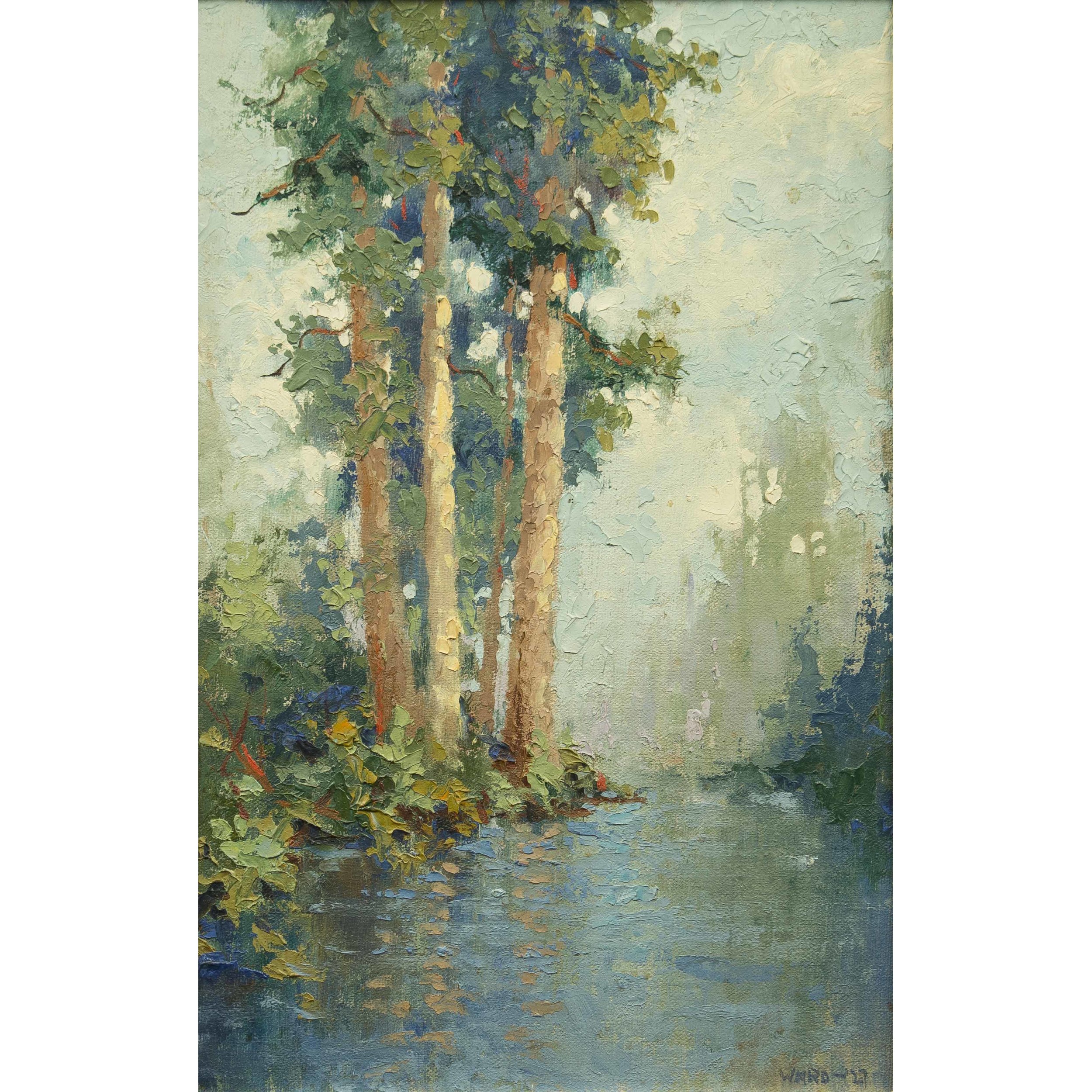 Harold Ward Landscape Oil Painting, 1927 | Witherell's Auction House