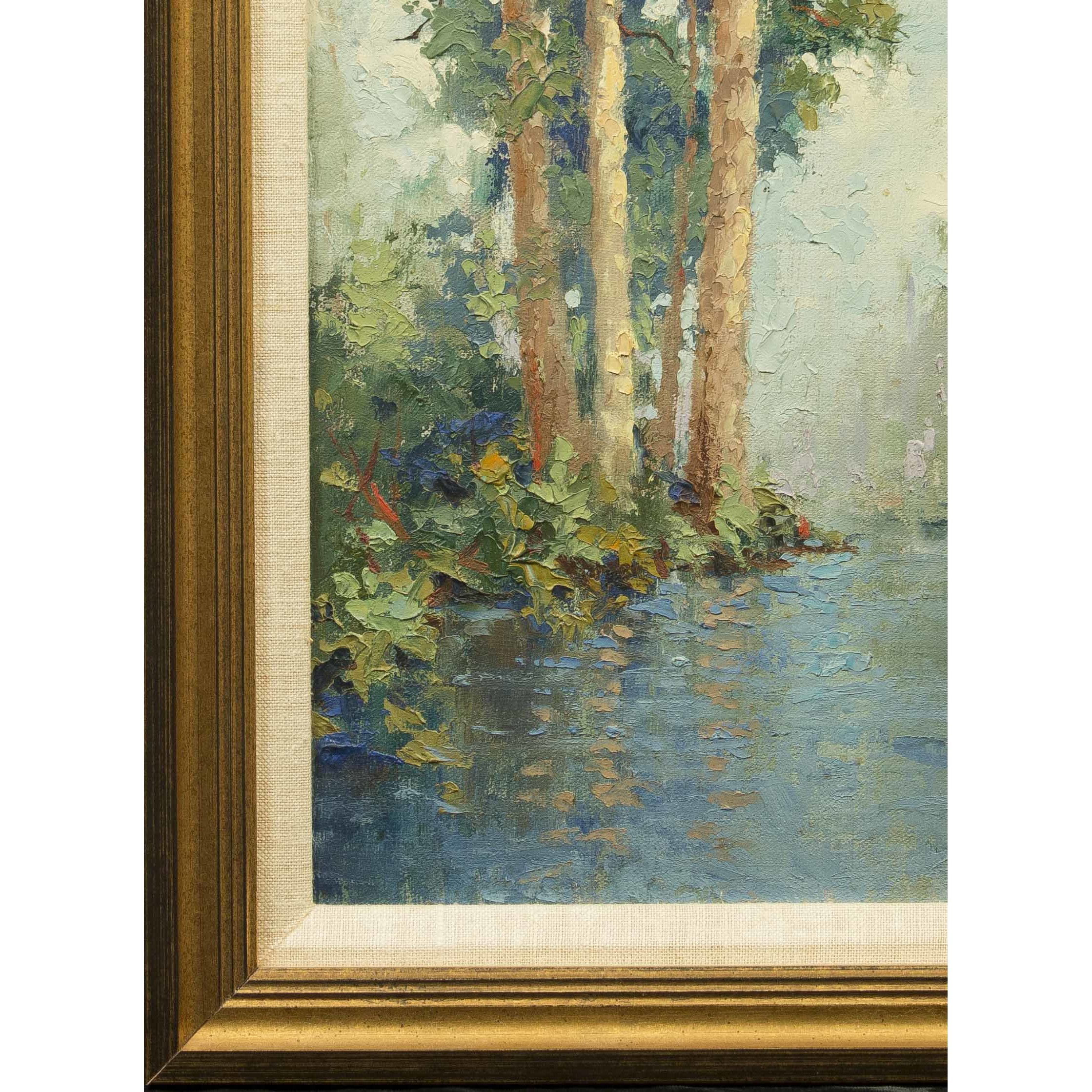 Harold Ward Landscape Oil Painting, 1927 | Witherell's Auction House