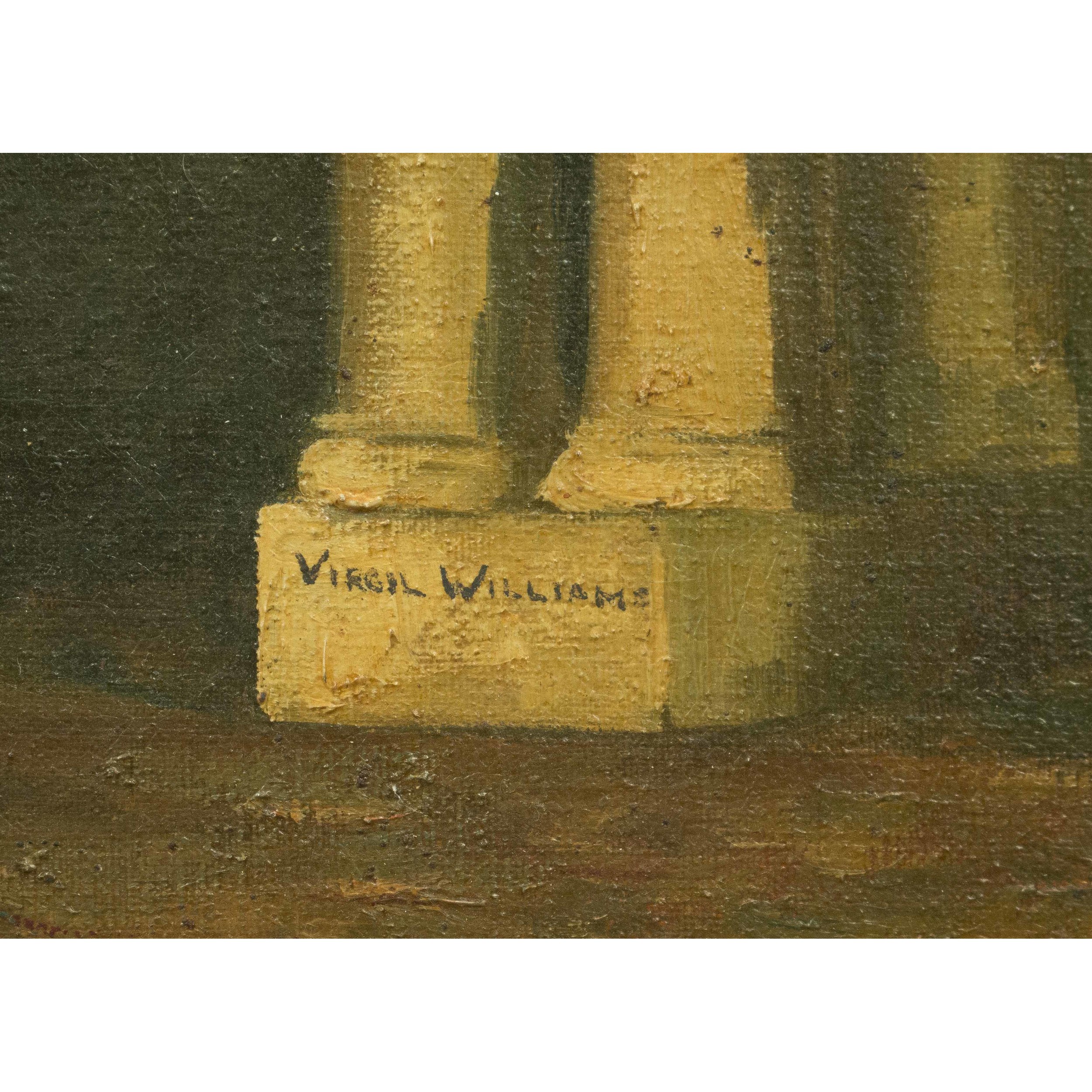 Virgil Williams (1830-1886) Mission Oil Painting | Witherell's Auction ...