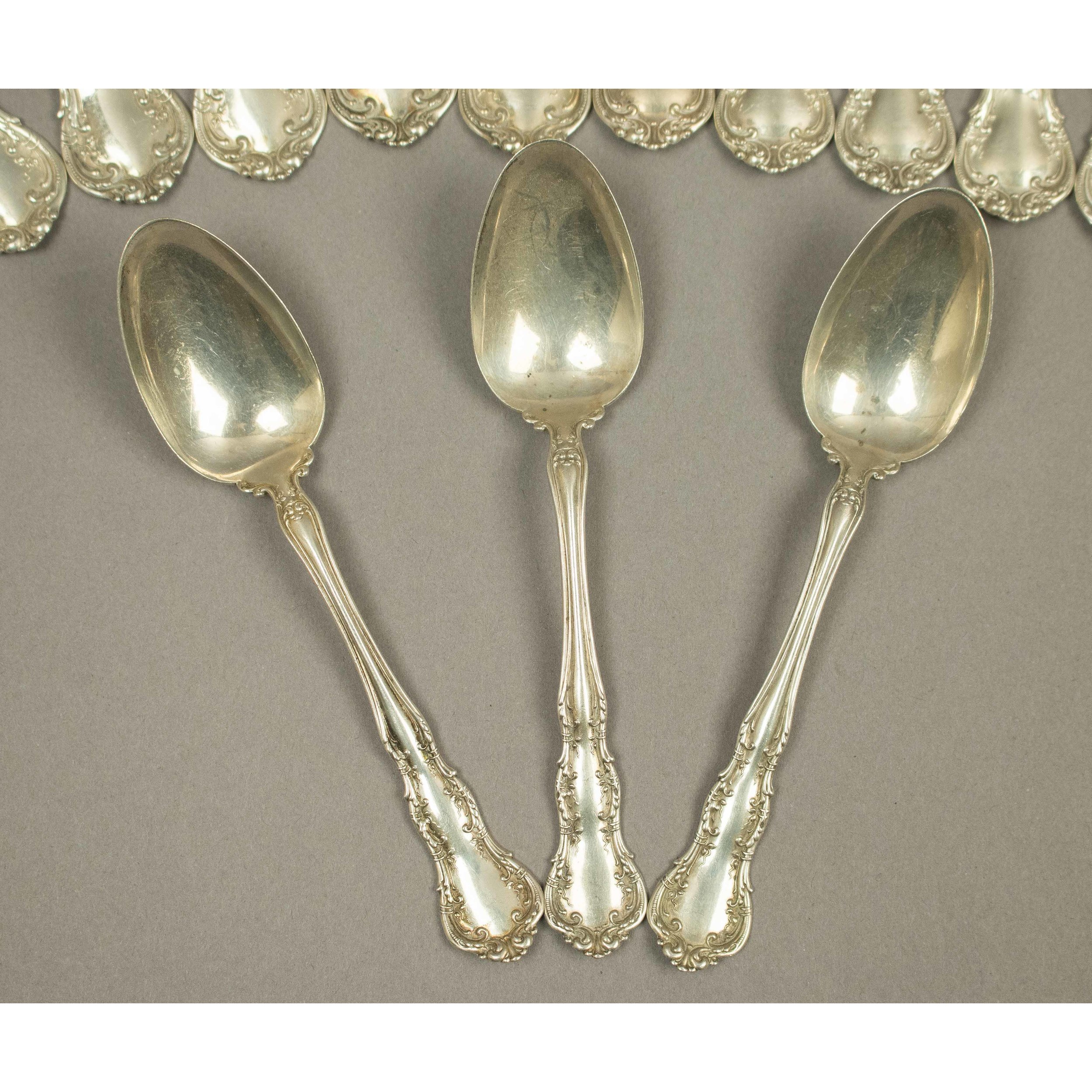 RW&S "Wallace" Sterling Silver Flatware, 19.9 Troy Oz. | Witherell's ...