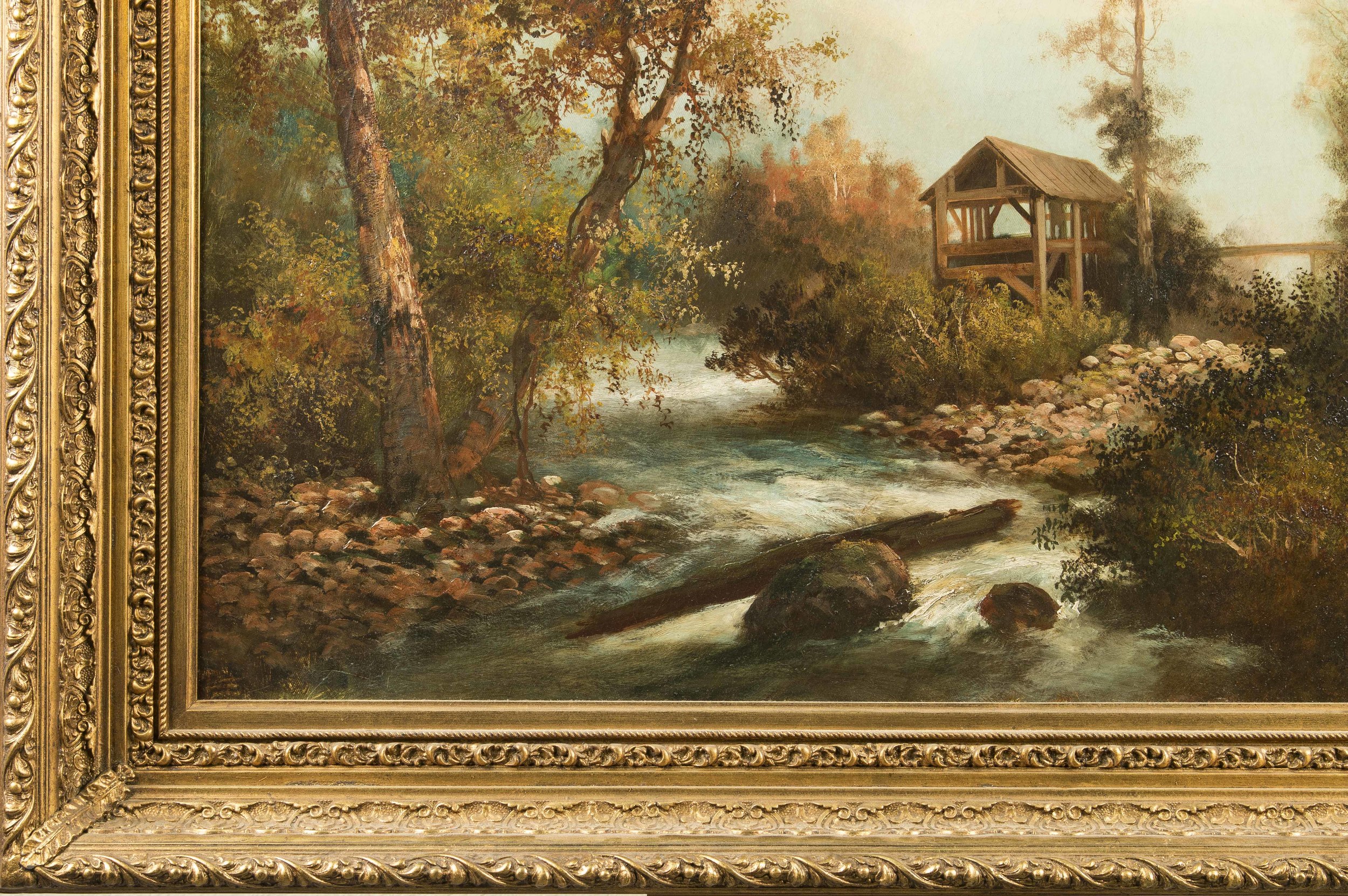 Landscape Painting, attrib. Toby Rosenthal | Witherell's Auction House