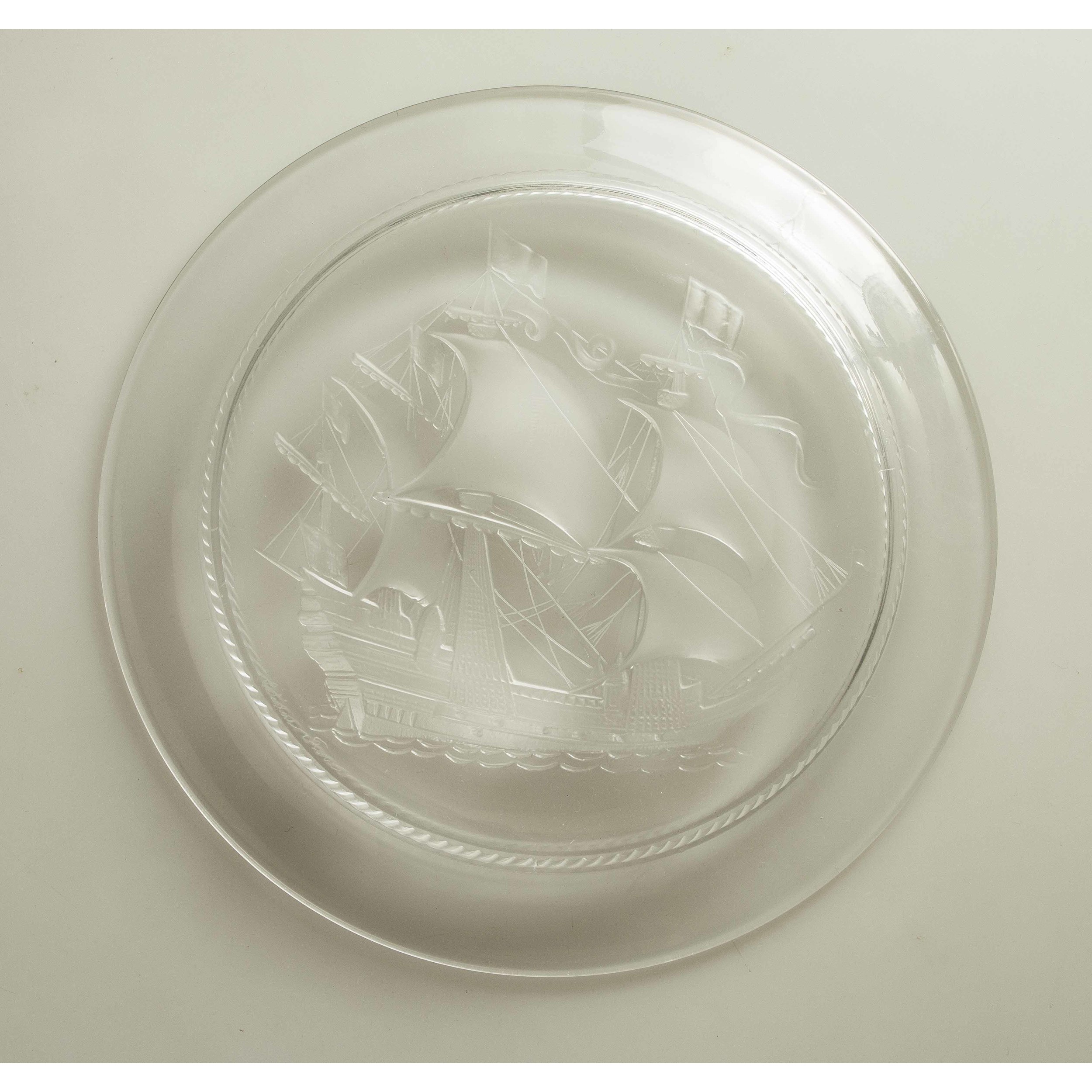5 Lalique Crystal Plates | Witherell's Auction House
