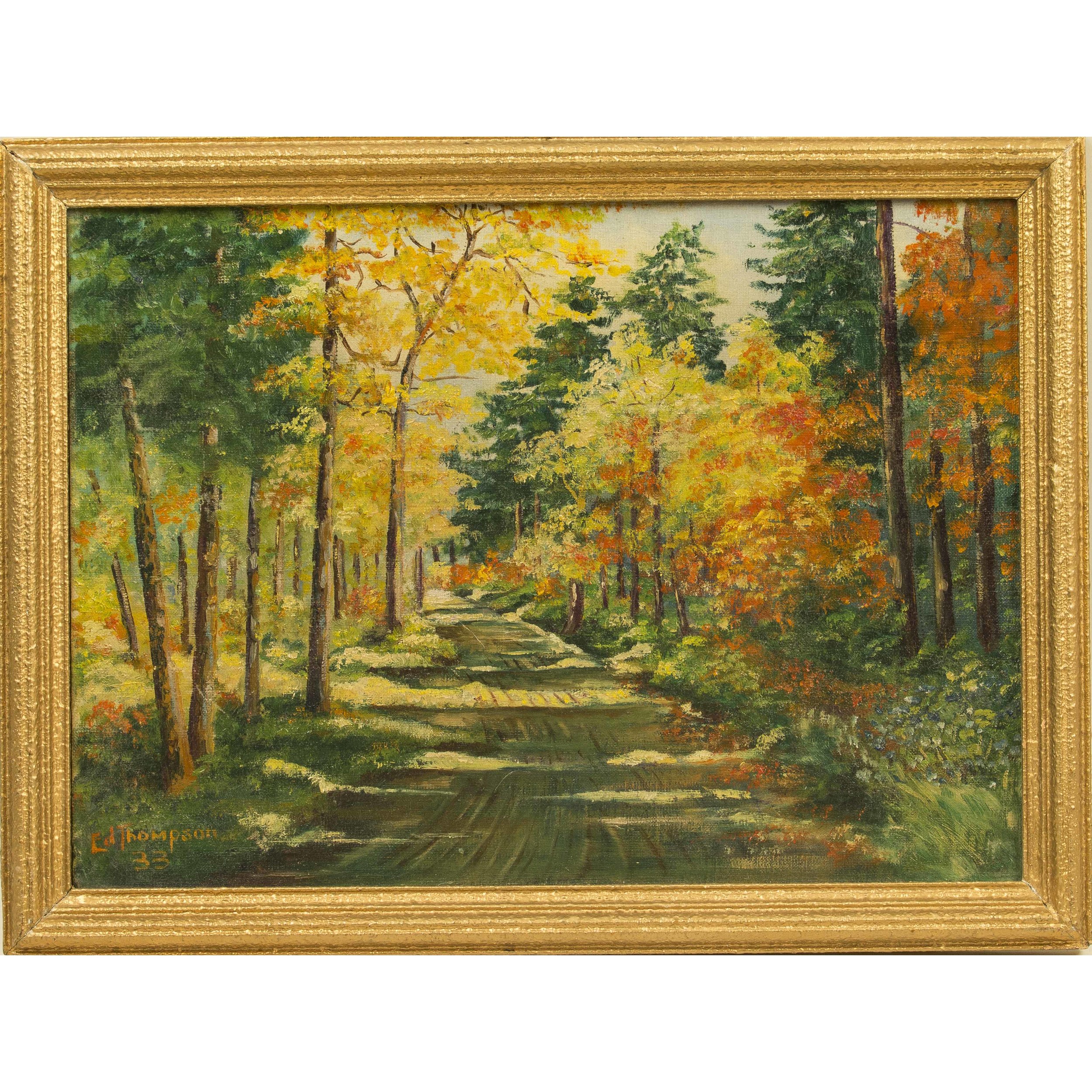 Ed Thompson and two Paintings | Witherell's Auction House