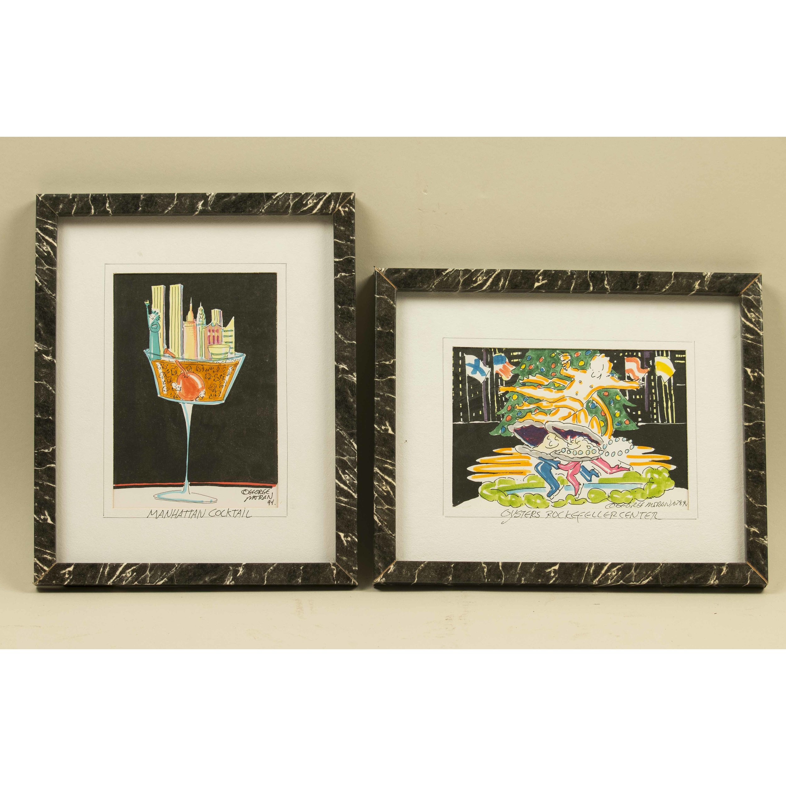 Pair of George Moran Drawings | Witherell's Auction House