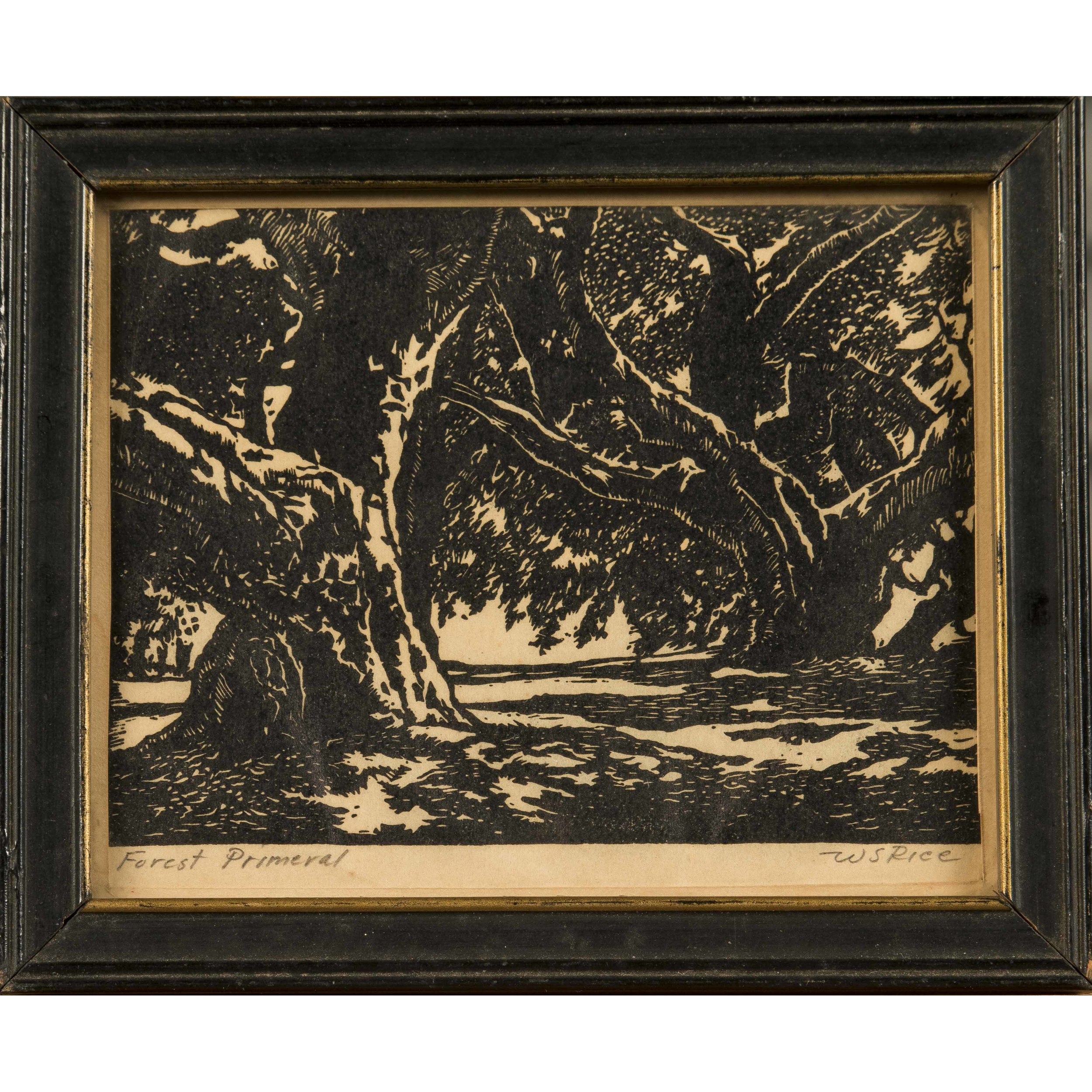 William S. Rice Woodblock Print | Witherell's Auction House