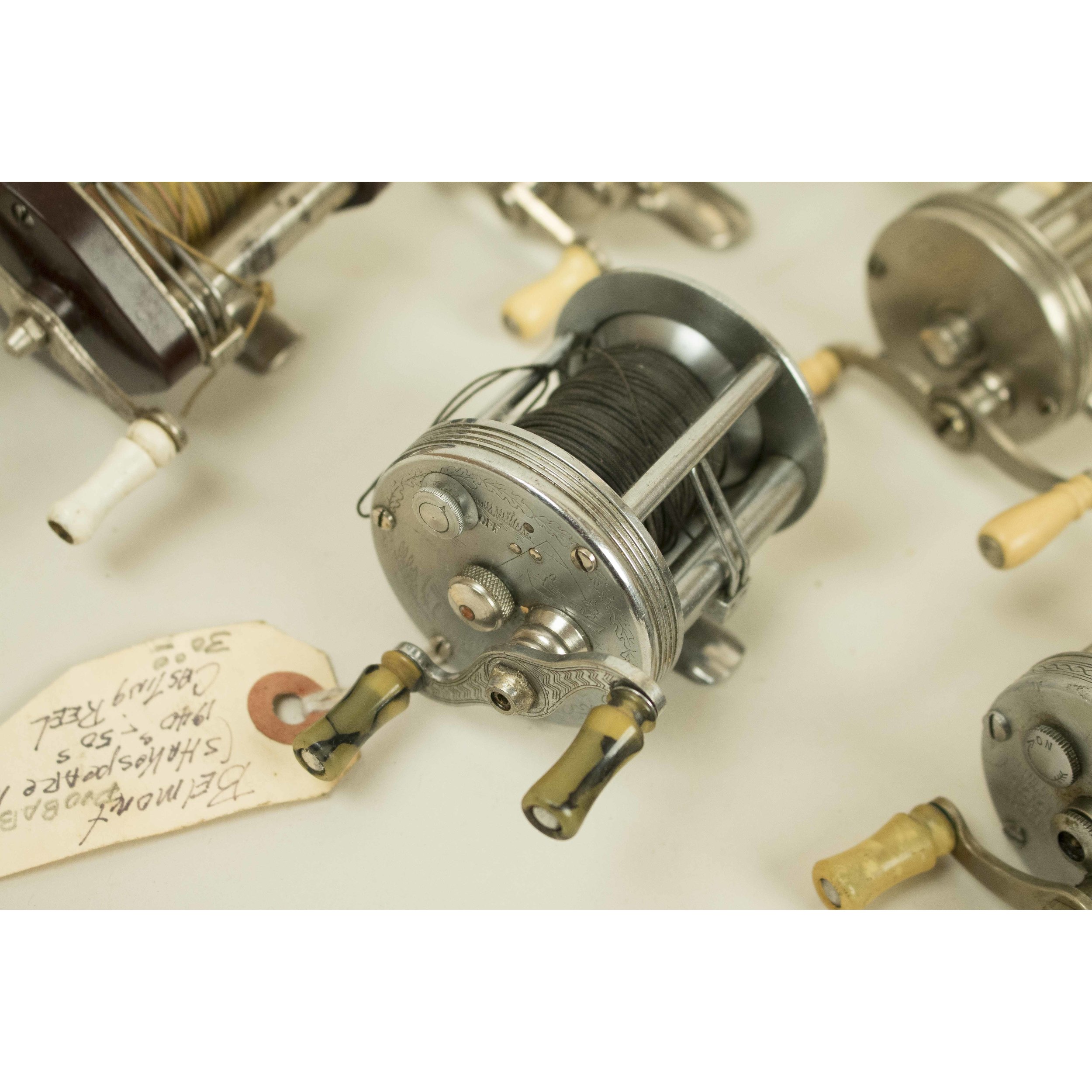 8 Vintage Fishing Reels | Witherell's Auction House