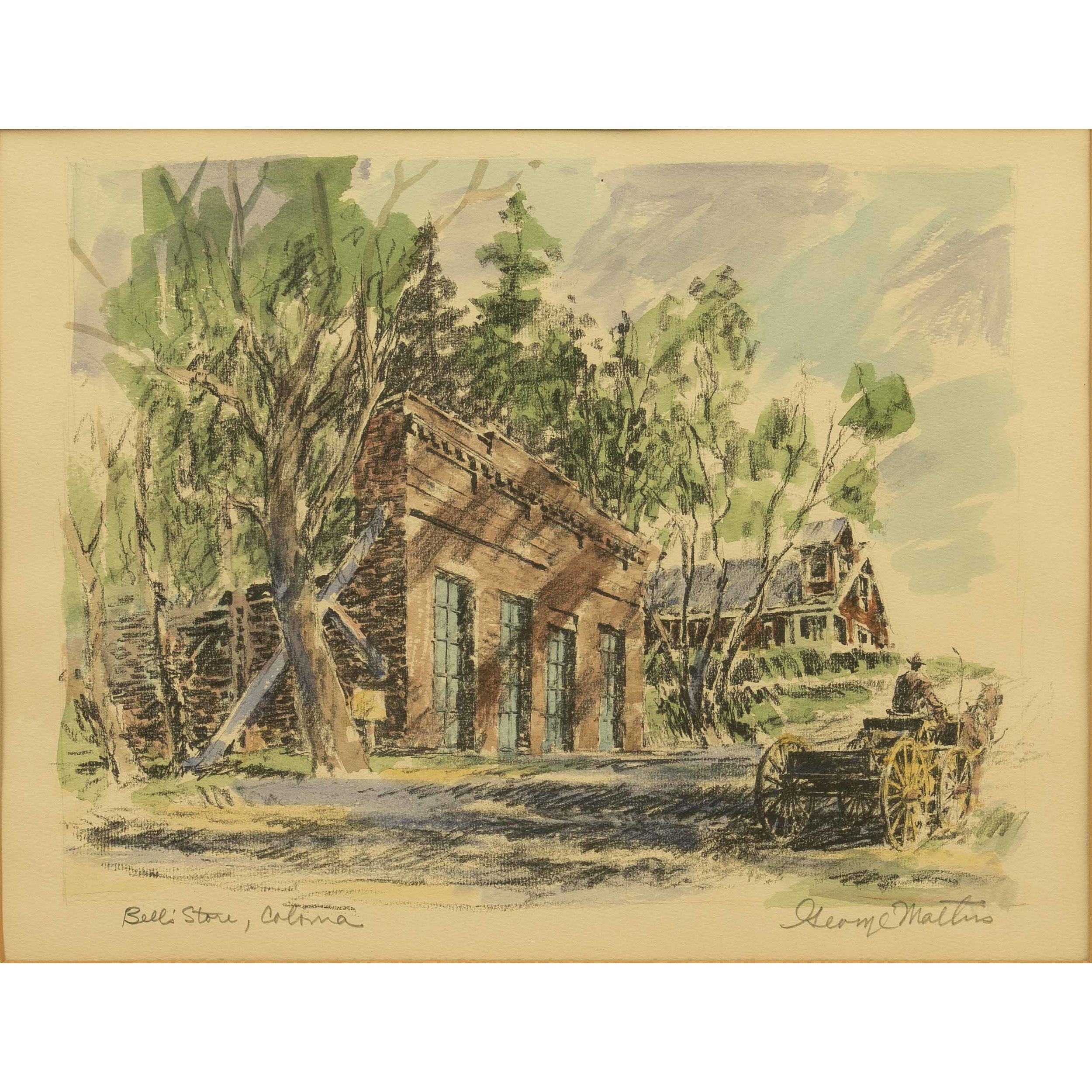 Four George Mathis Prints | Witherell's Auction House