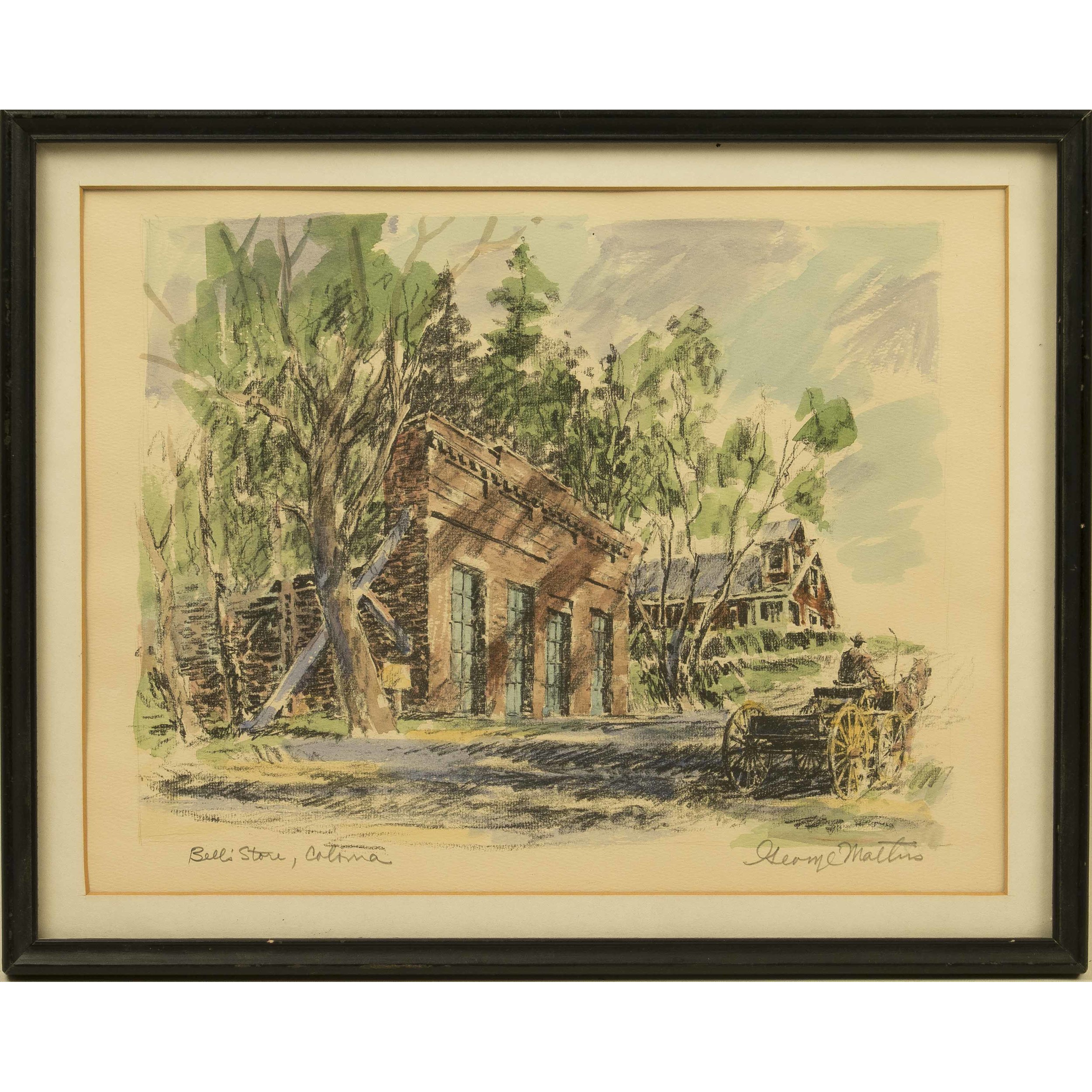 Four George Mathis Prints | Witherell's Auction House