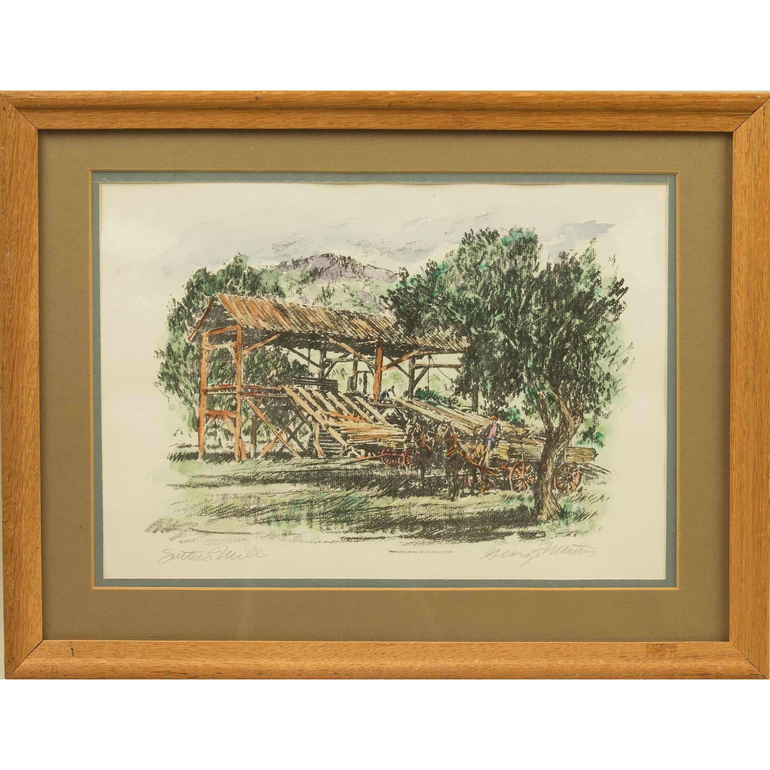 Four George Mathis Prints | Witherell's Auction House