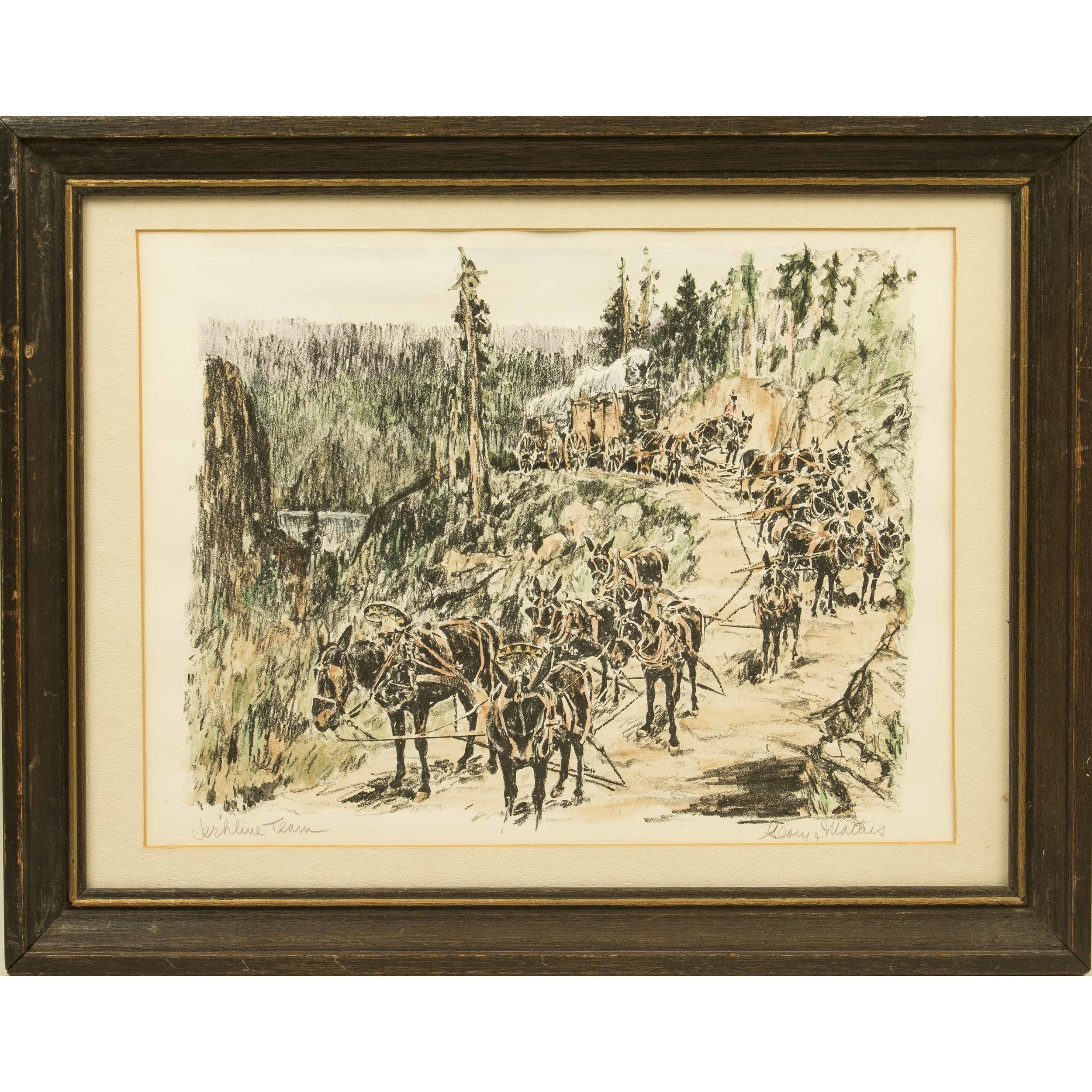 Four George Mathis Prints | Witherell's Auction House