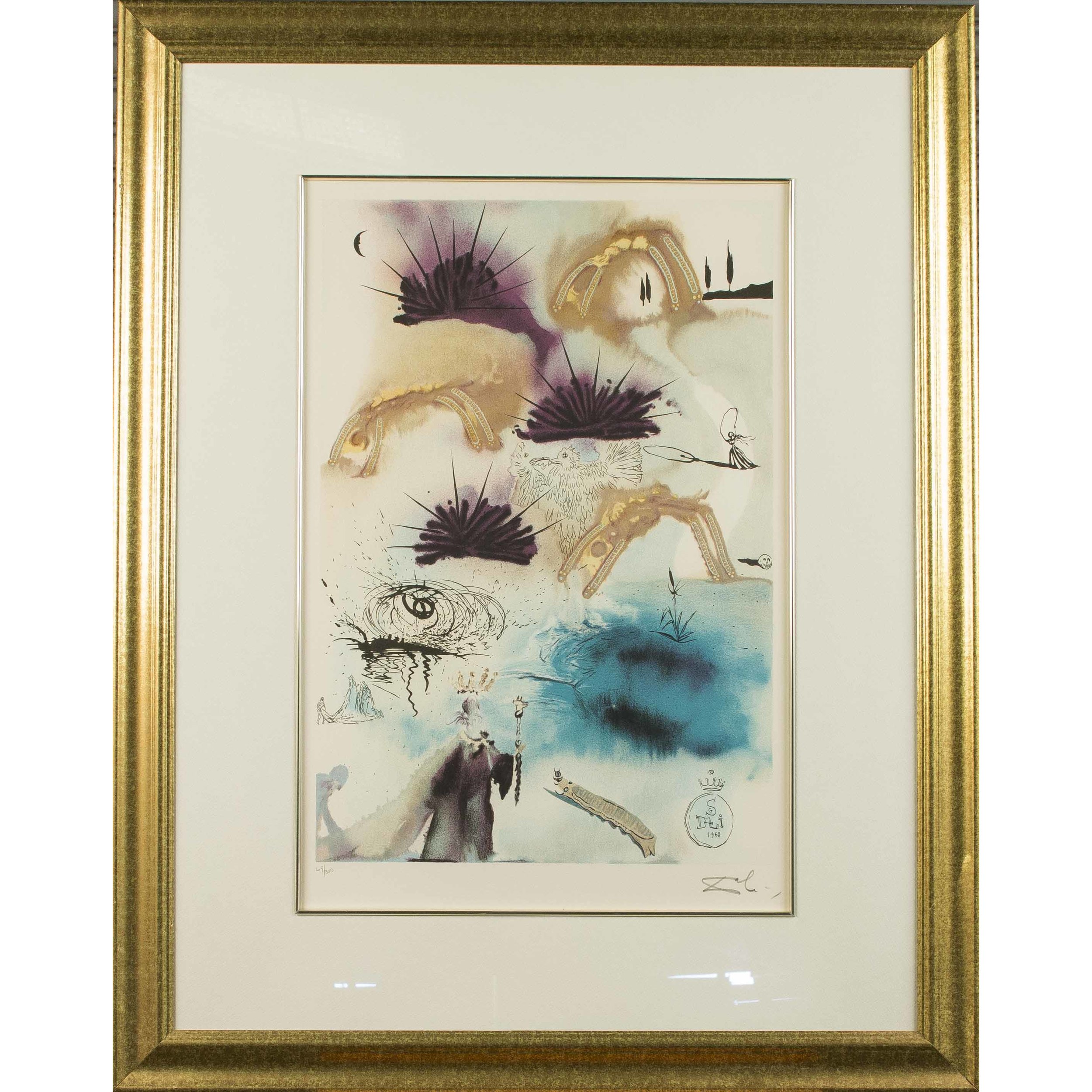 Salvador Dali Reproduction Lithograph | Witherell's Auction House