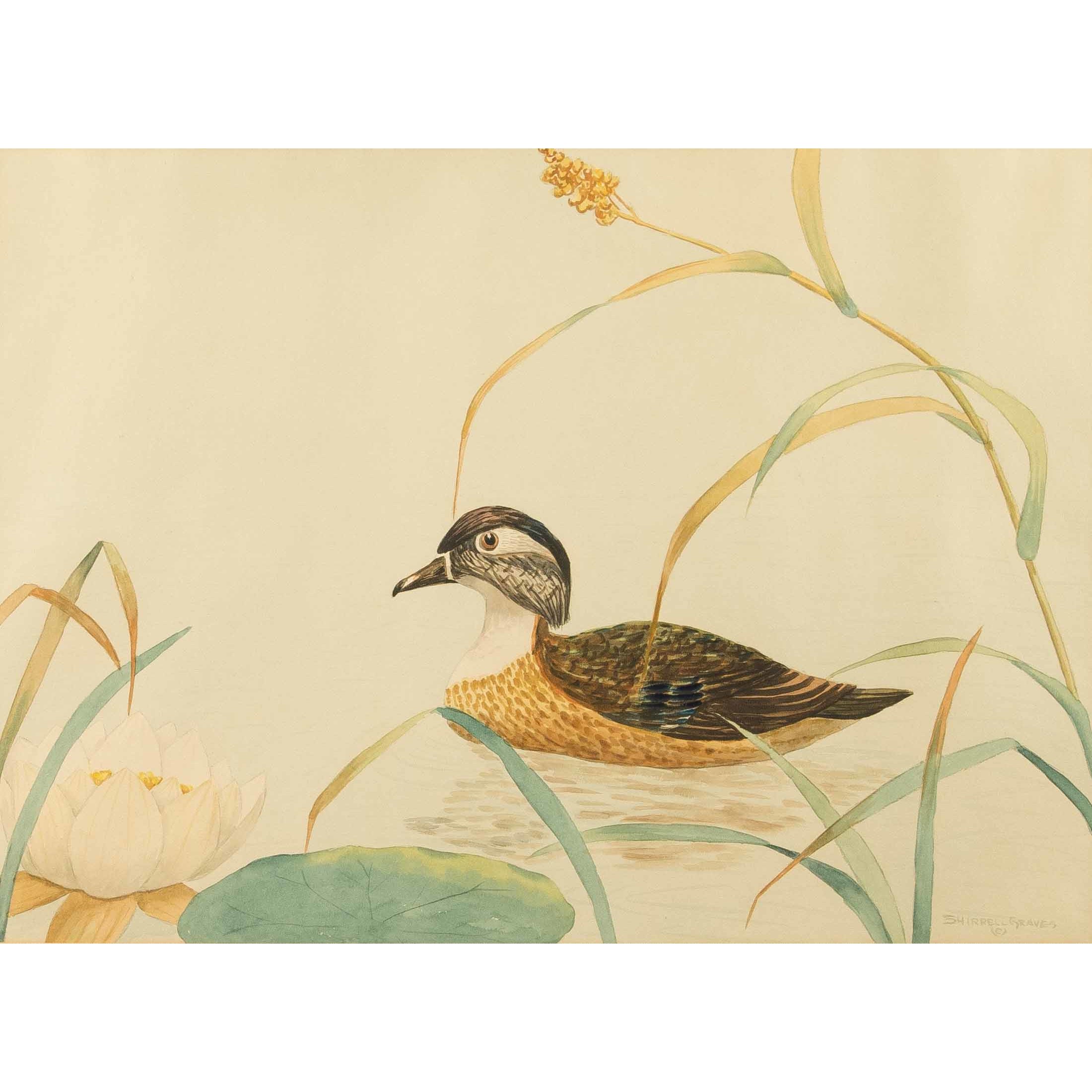 Pair of Shirrell Graves Paintings | Witherell's Auction House