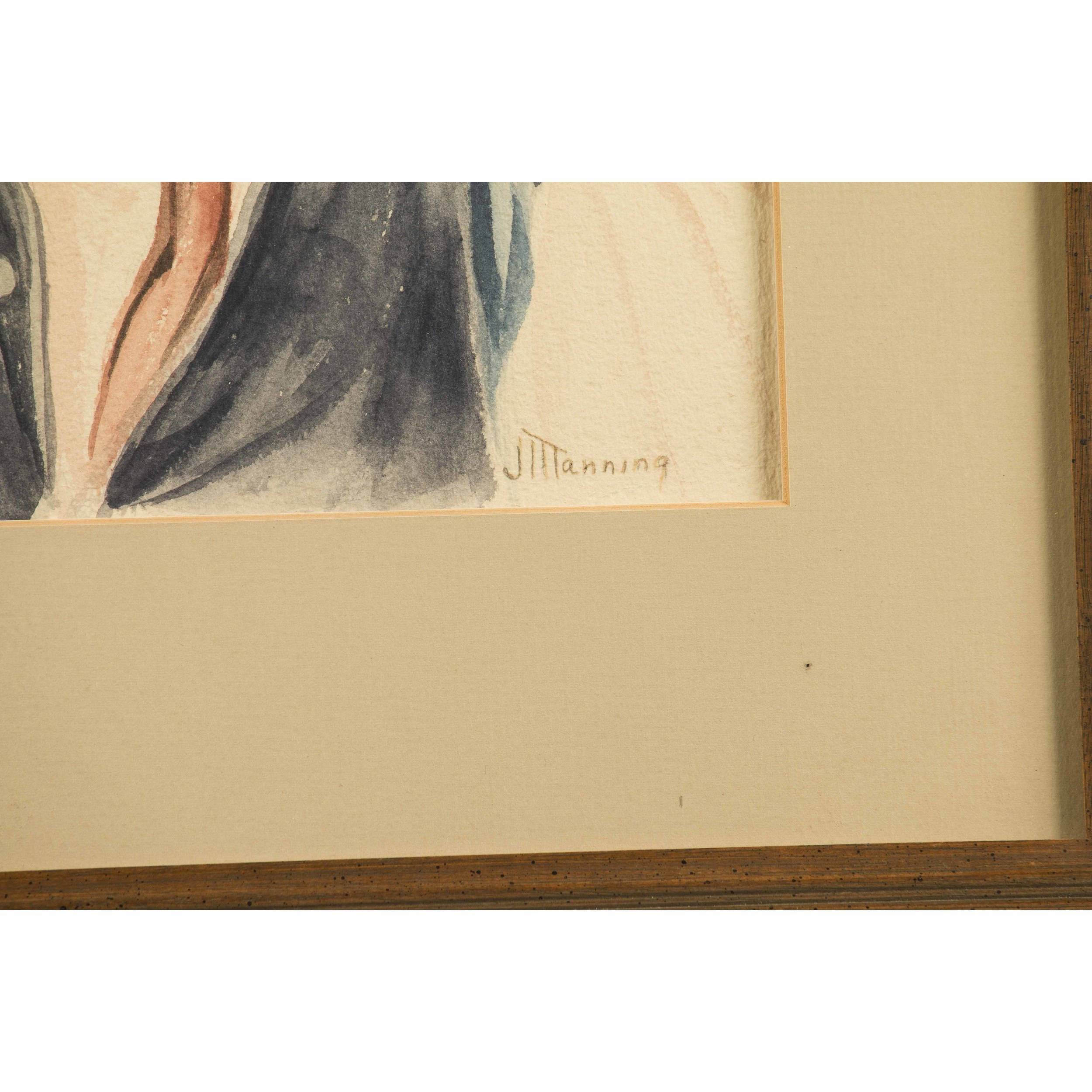 Two J. Manning Paintings | Witherell's Auction House