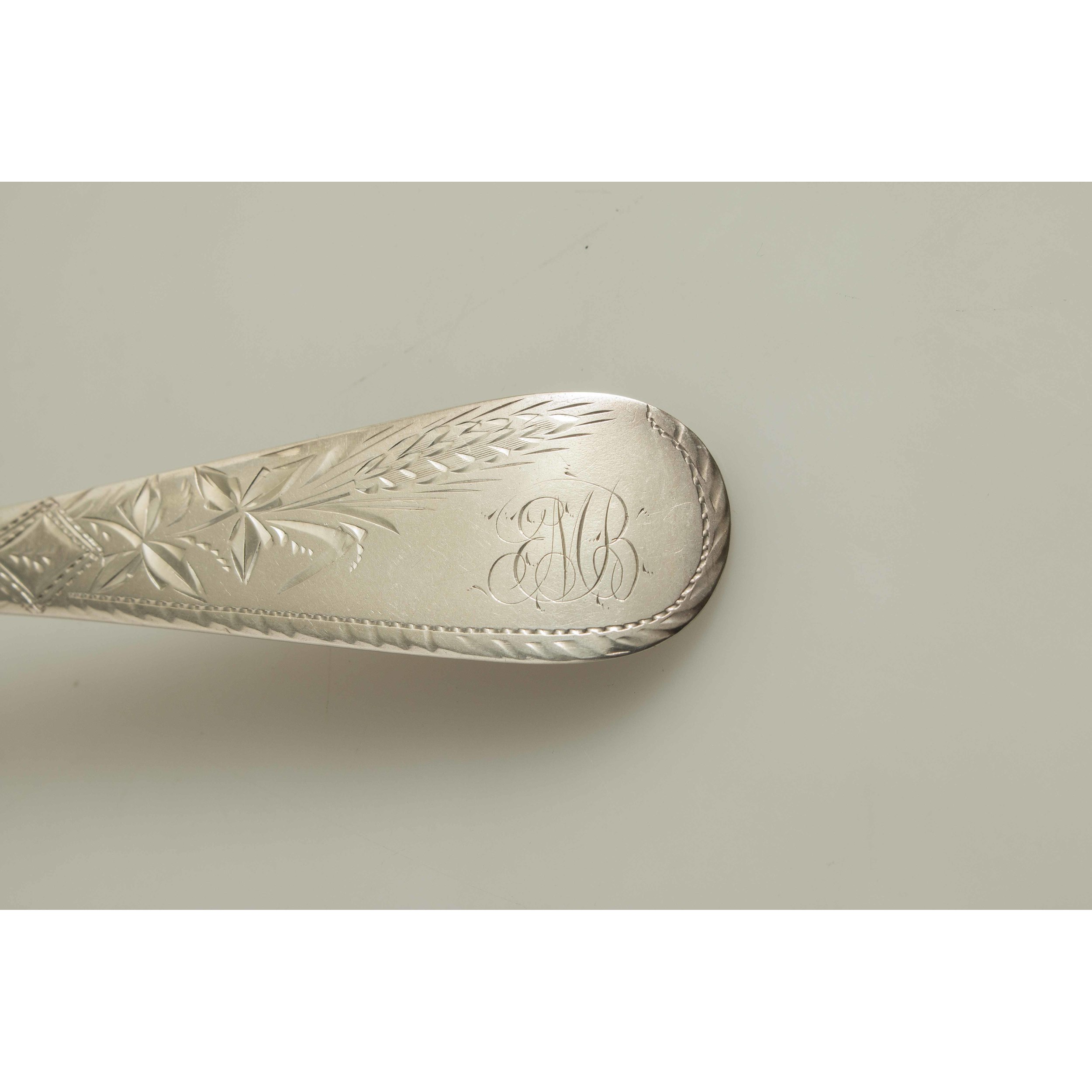 Sterling Silver Flatware, Wheat Engraved Pattern | Witherell's Auction ...