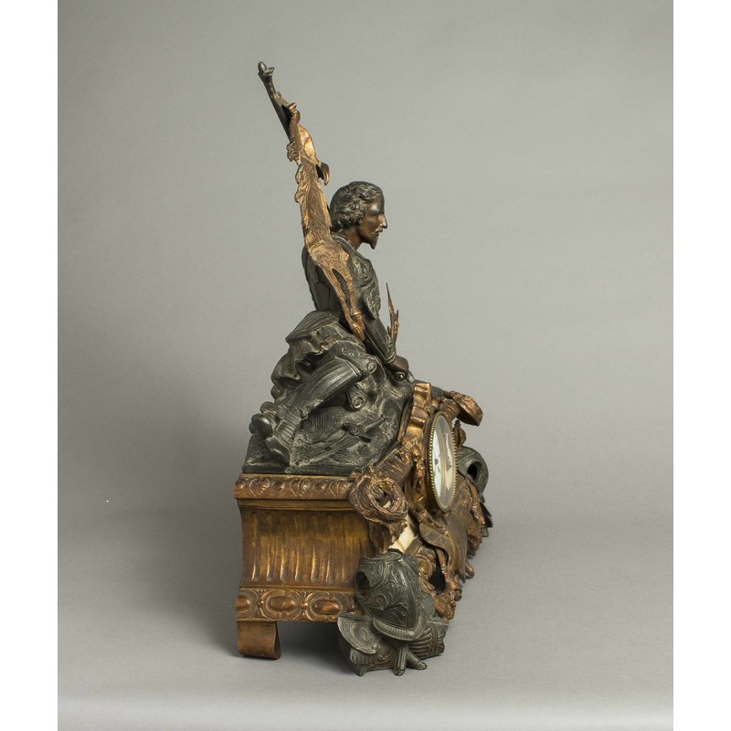 19th C French Figural Clock Witherells Auction House