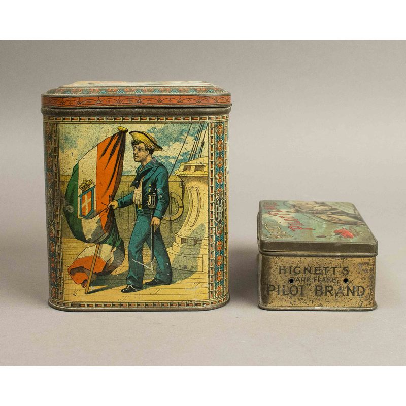2 Advertising Tins | Witherell's Auction House