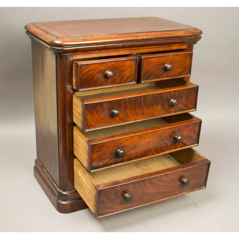 Small Chest of Drawers, Salesman's Sample | Witherell's Auction House