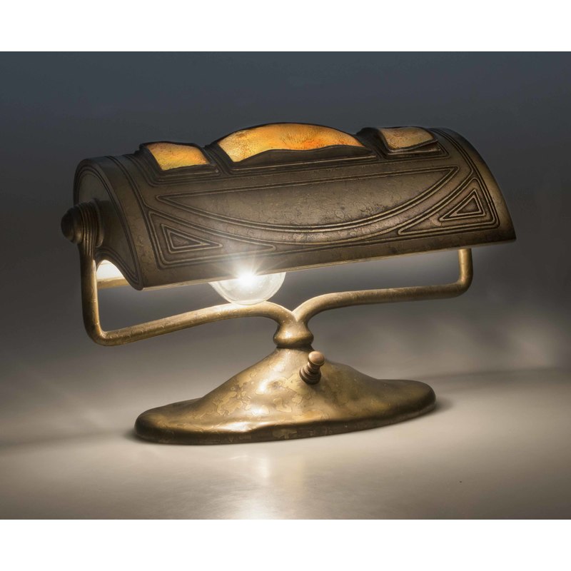 Tiffany Studios Turtleback Desk Lamp | Witherell's Auction House