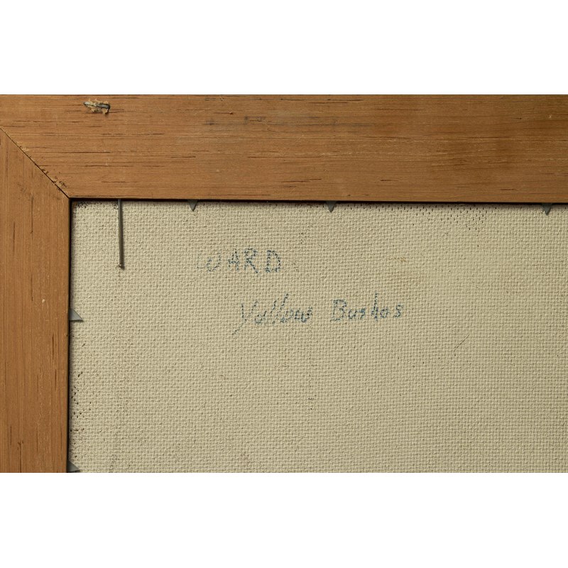 Harold Ward (California, 1889-1973) Painting, "Yellow Bushes ...