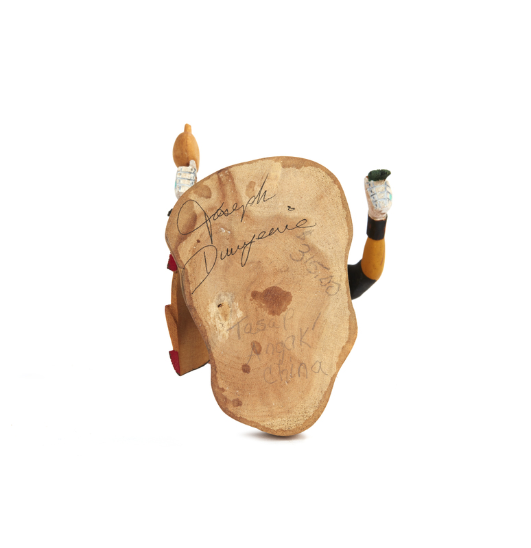 Hopi Long-haired Kachina, "Angak-China", Joseph Duwyenie | Witherell's ...