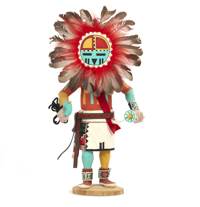 Hopi Sun Kachina "Tawa", Leo Lacapa Jr. | Witherell's Auction House