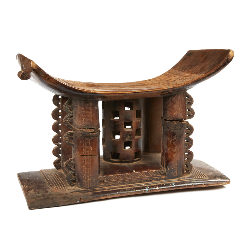 Ashanti, Ghana Stool | Witherell's Auction House